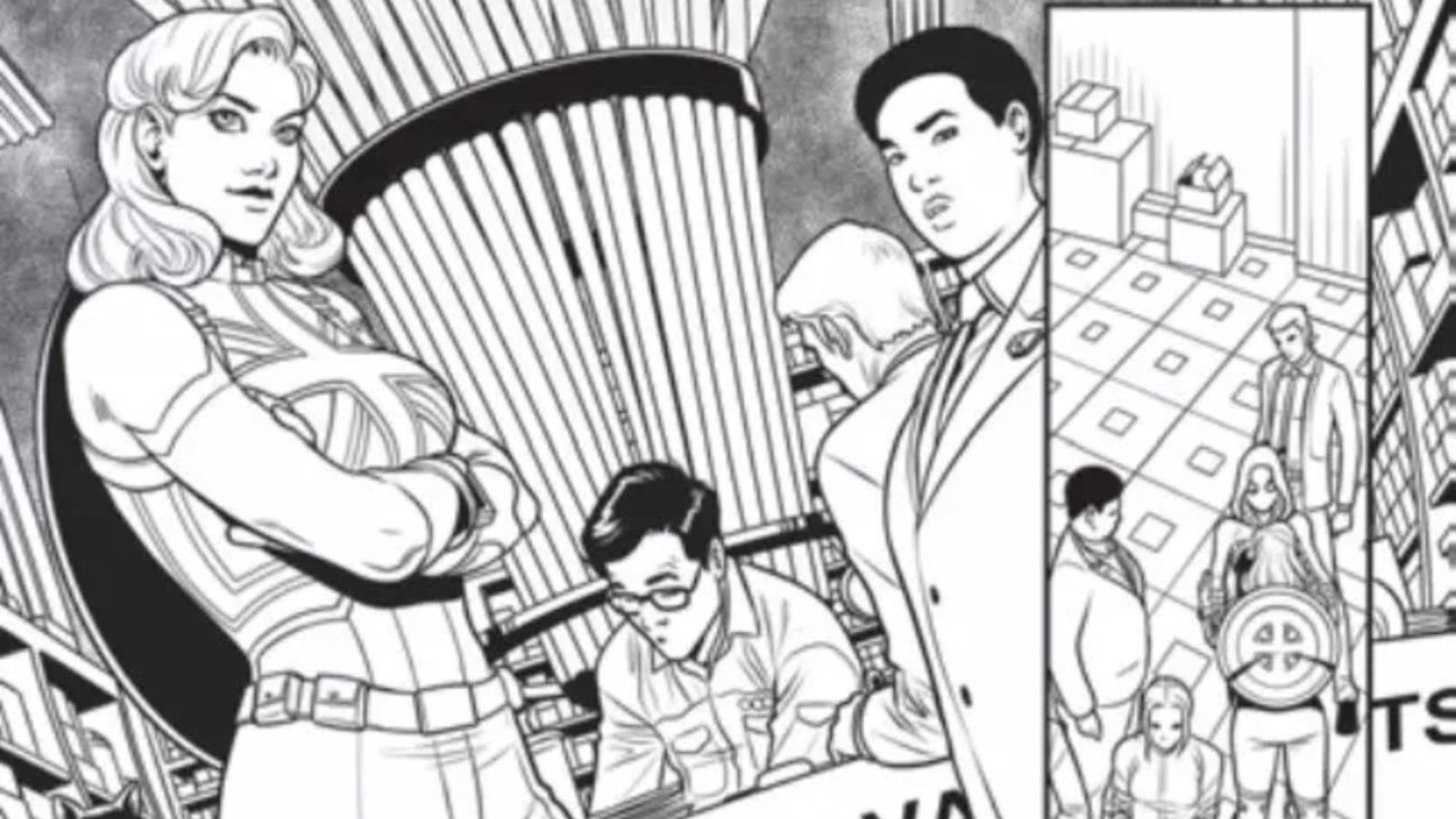 Your First Look Inside The TVA by Katharyn Blair & Pere Perez