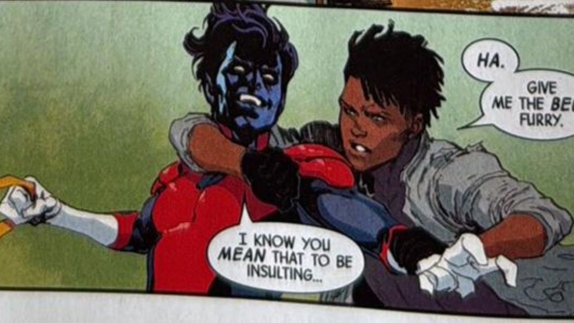 Comic Nightcrawler X Fir Nightcrawler | World Of Marvel And DC Comics