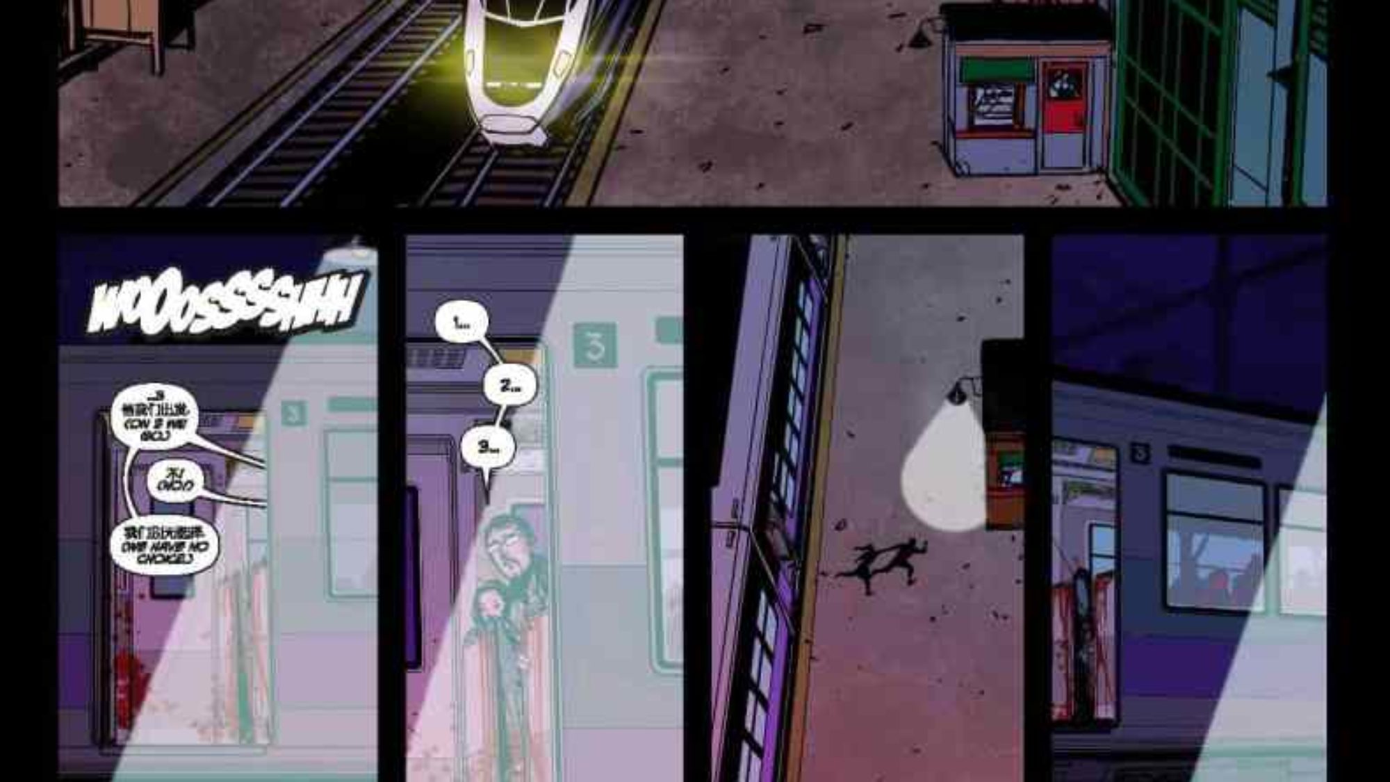 Adam Glass & Bernard Chang's Blood Train at Ninth Circle/Image Comics