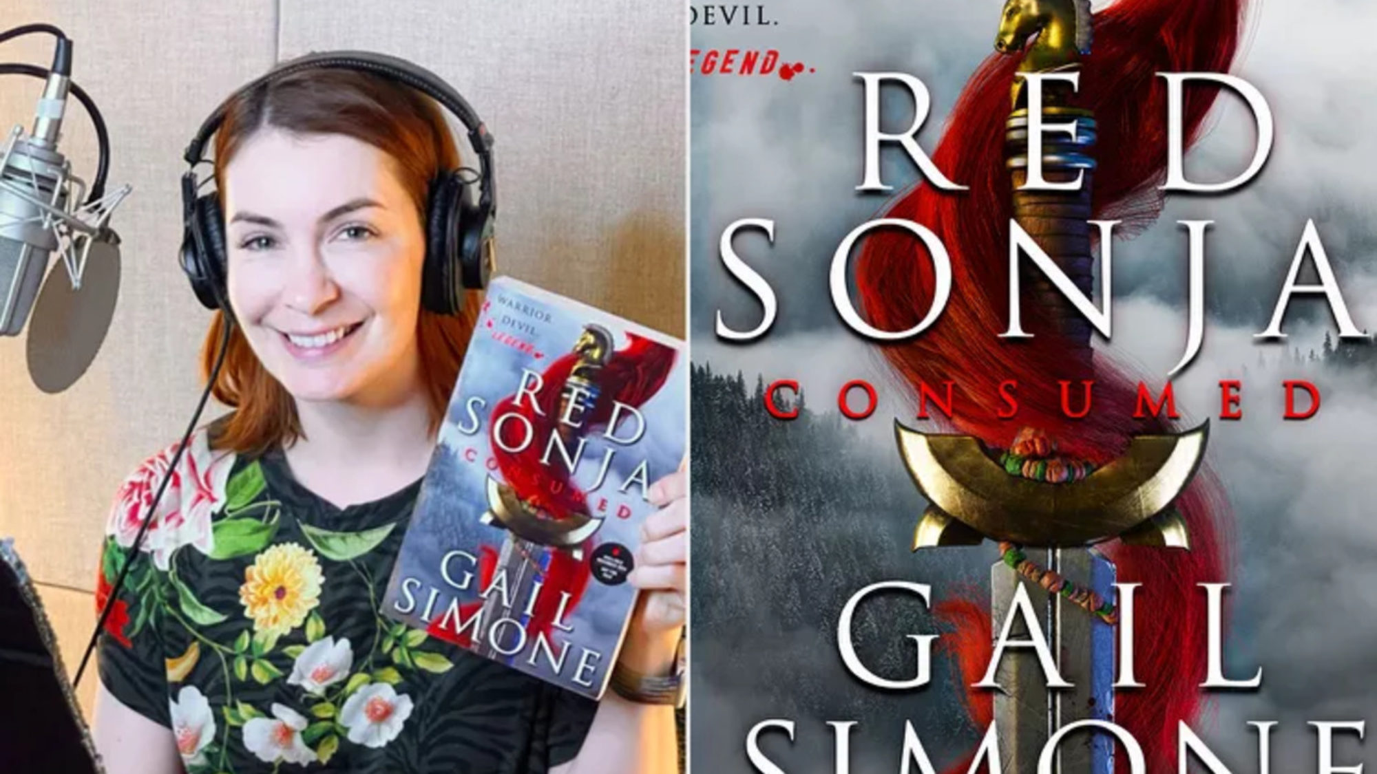 Red Sonja: Consumed: Felicia Day Set for Gail Simone Novel's Audiobook