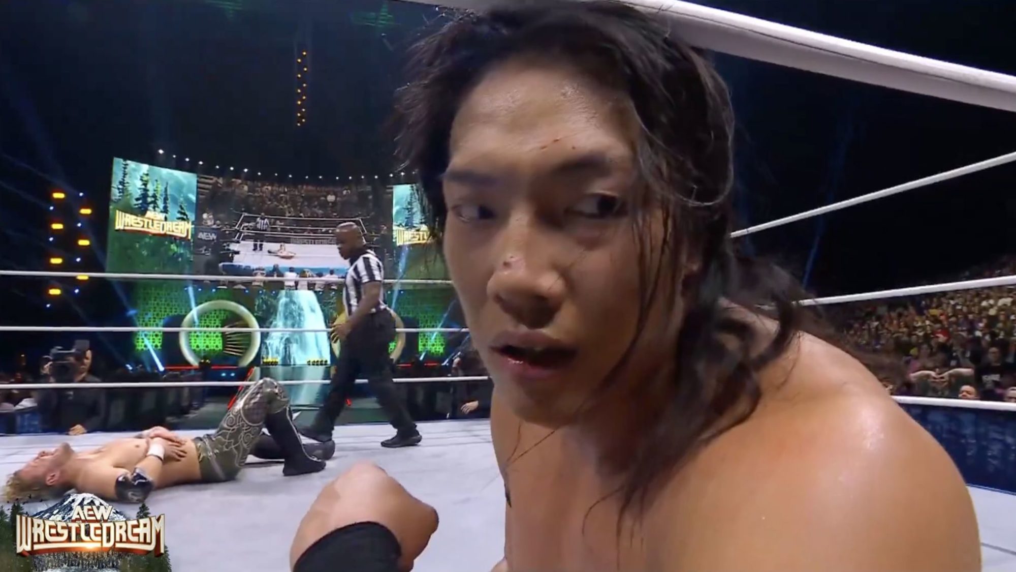 AEW WrestleDream: Takeshita Wins Gold, Swerve Strickland Returns