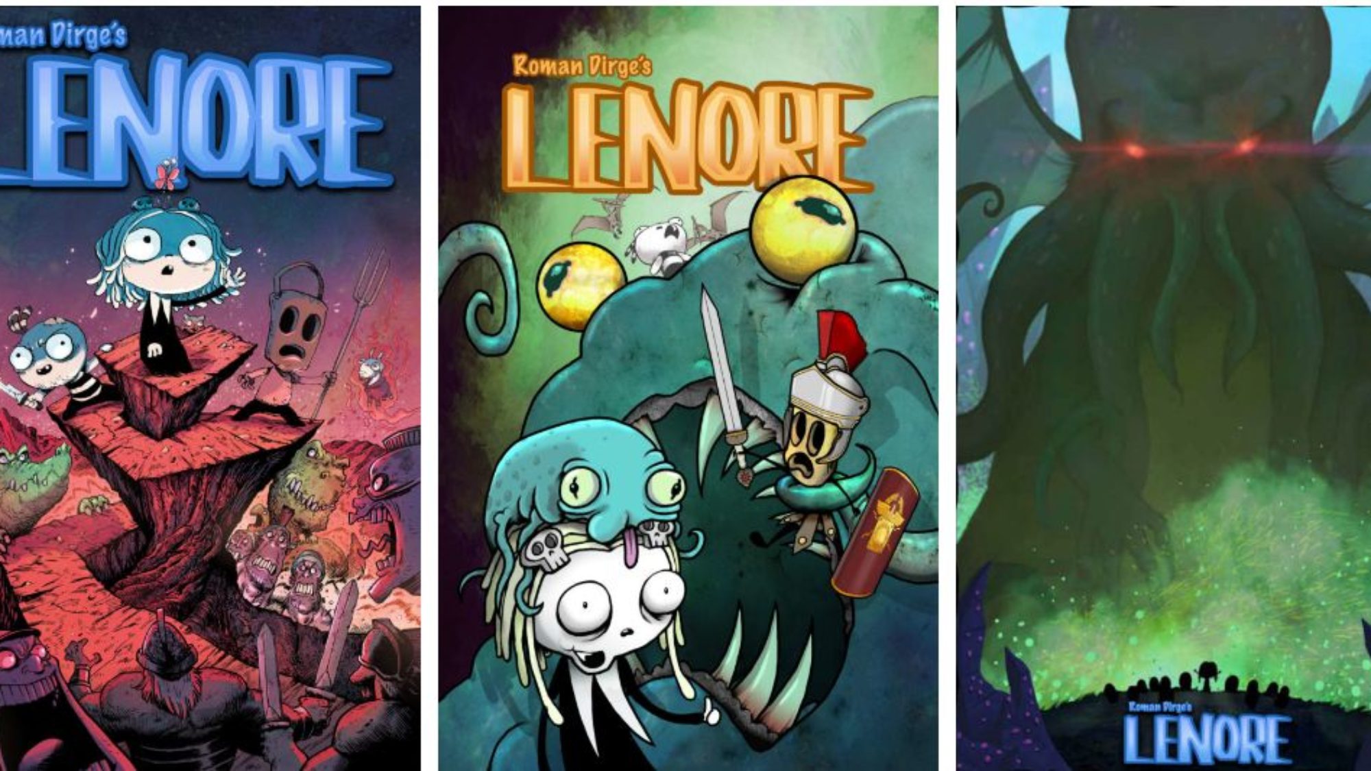 Roman Dirge's Lenore The Cute Little Dead Girl Returns to Titan Comics