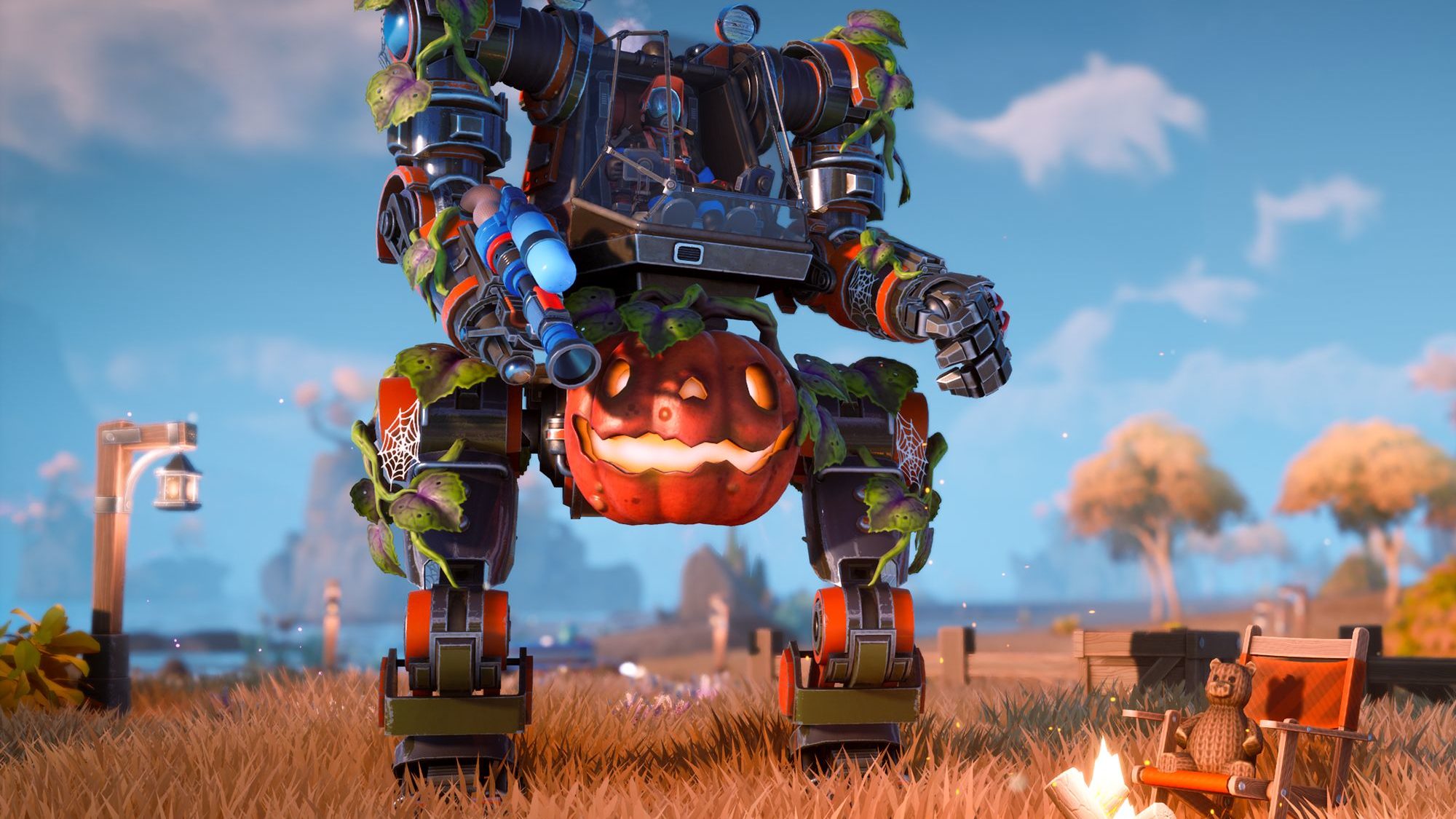 Lightyear Frontier Releases New Mech-o’-Lantern Skin