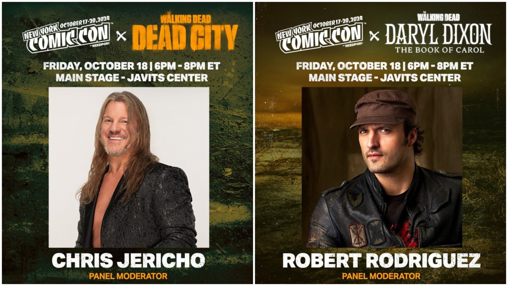 The Walking Dead Taps Jericho, Rodriguez as NYCC Panel Moderators