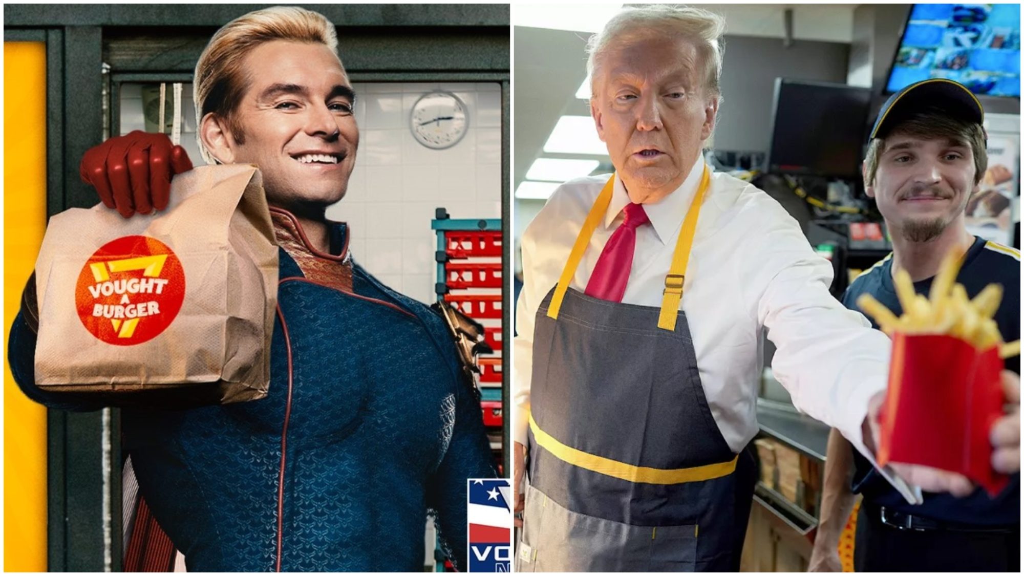 The Boys: Homelander Trumps Trump With His Own Fake Fast Food Visit