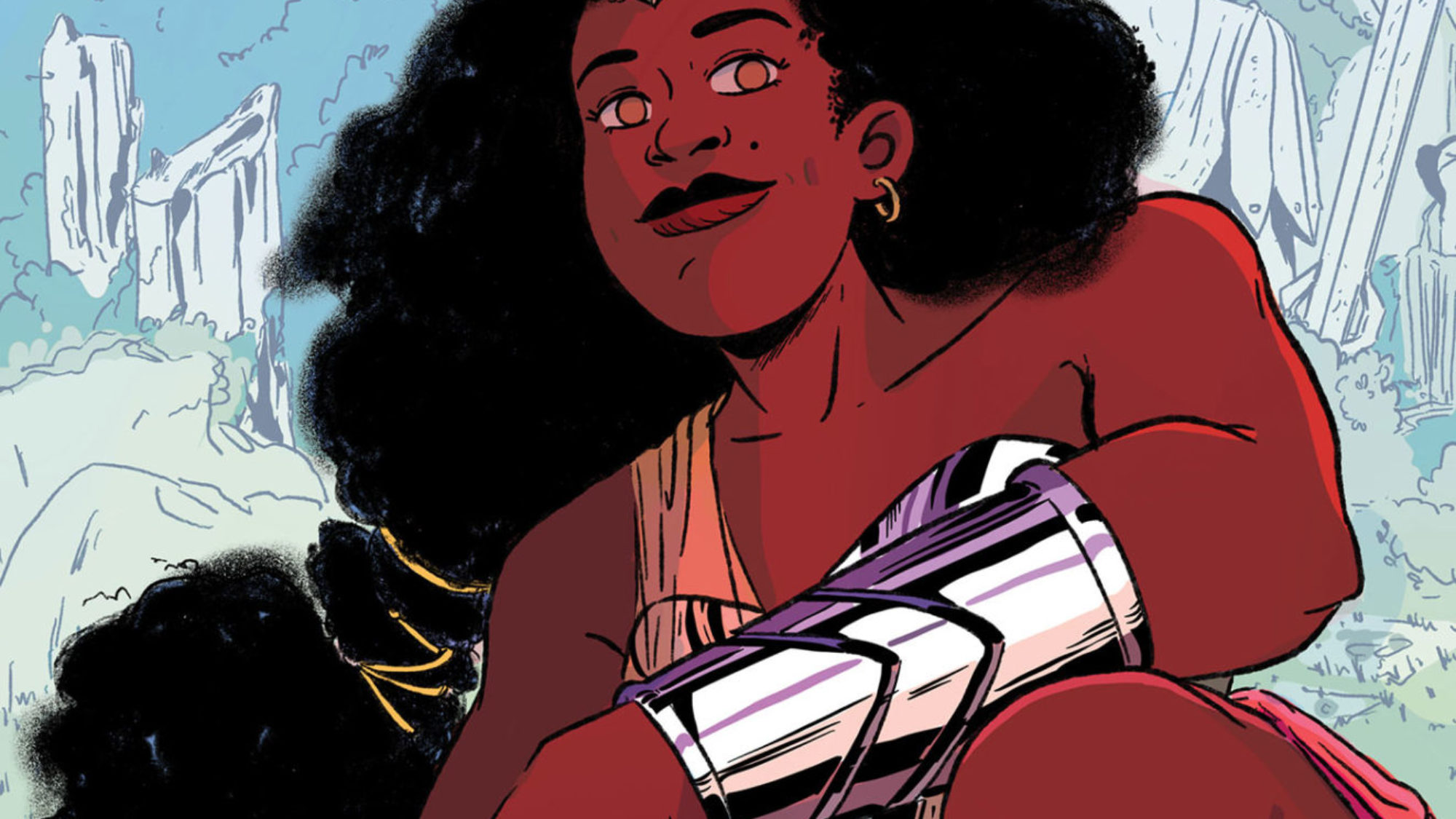 DC Confirms Nubia: Real One Sequel Graphic Novel, Too Real