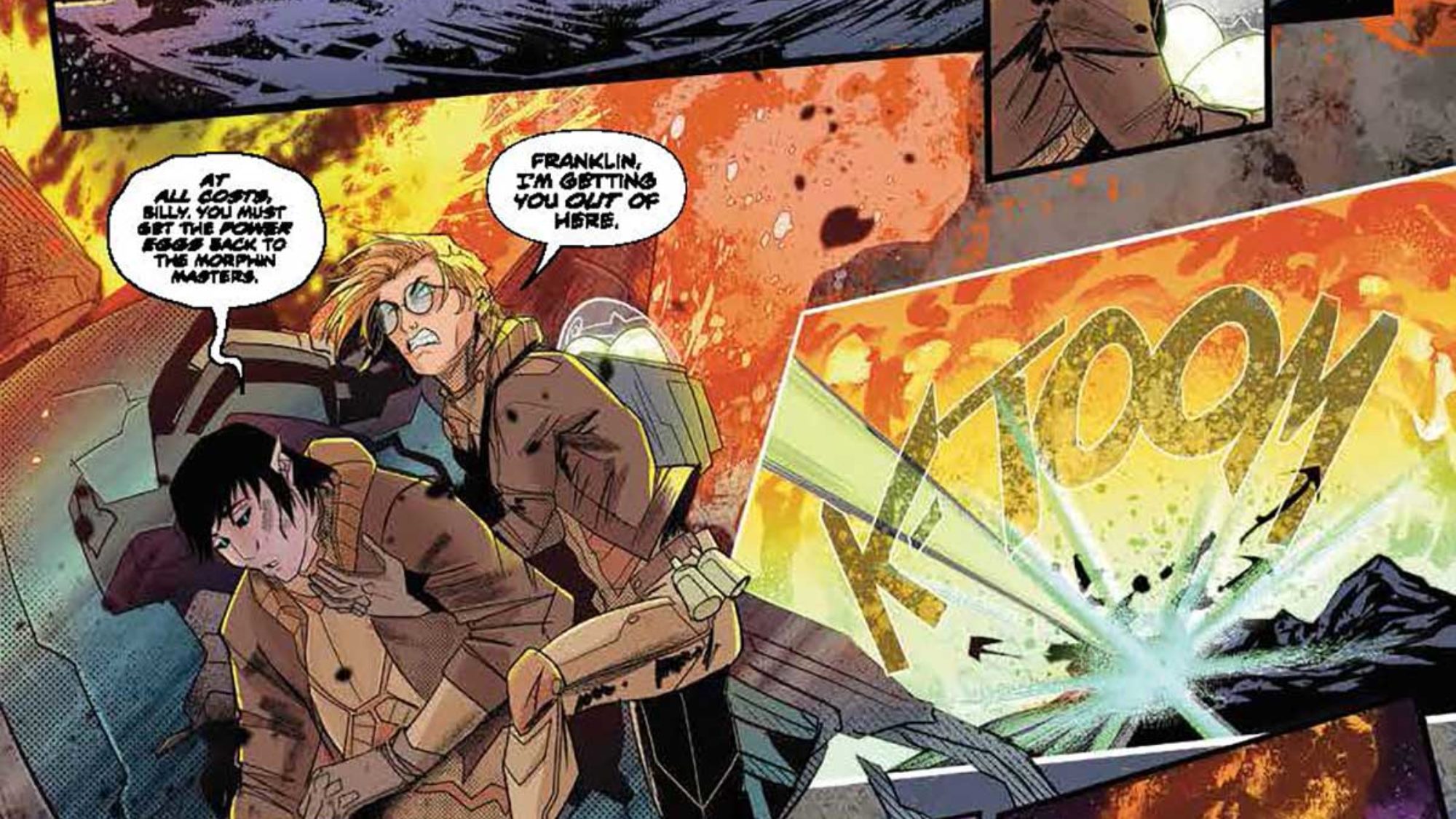 Power Rangers: Across the Morphin Grid #1 Preview: Morphin Memoirs