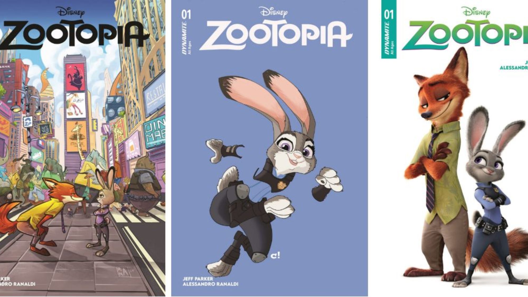 Zootopia Comes to Comics in 2025 with Jeff Parker & Alessandro Ranaldi