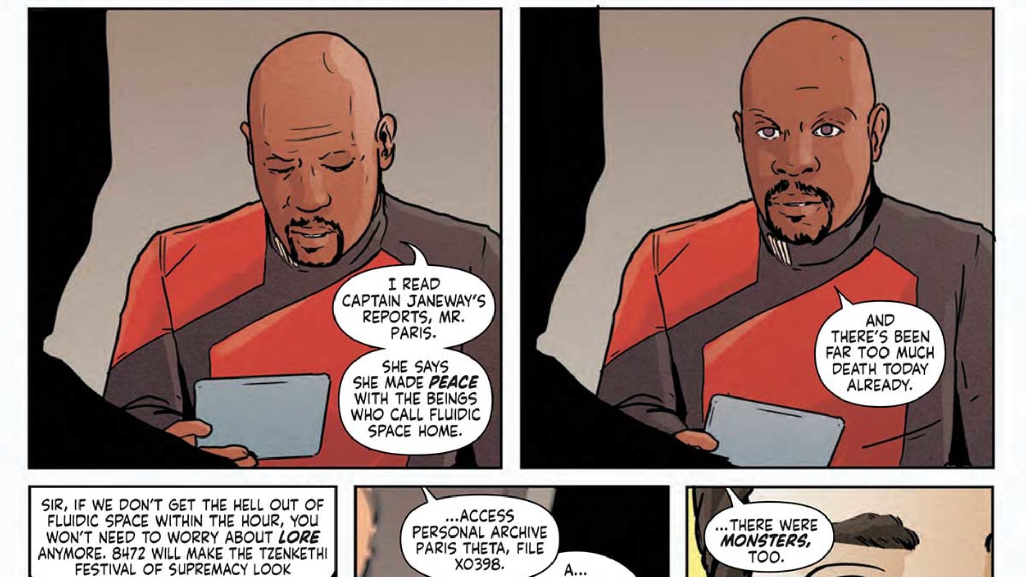 Star Trek #25 Preview: Sisko vs. Universe-Destroying Android