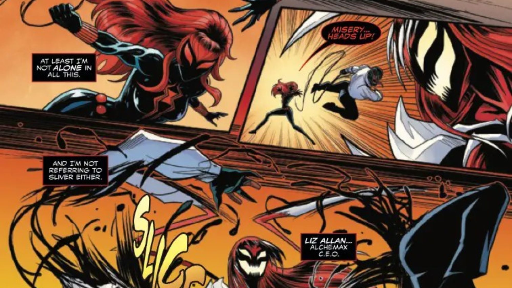 Venom War: Venomous #3 Preview: Widow Battles Her Inner Demon