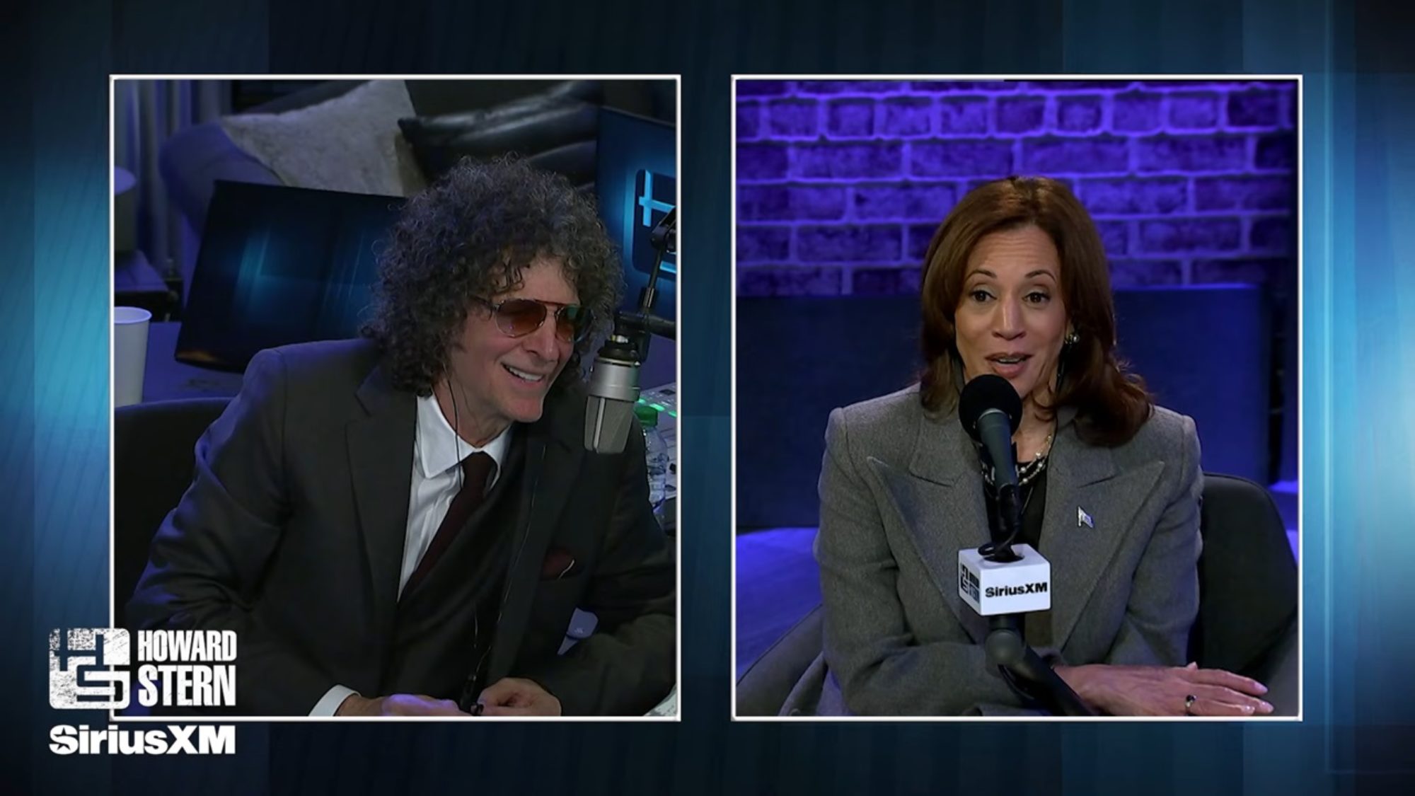 Howard Stern/VP Harris Highlights: Stern Endorses, Trump "Punked"