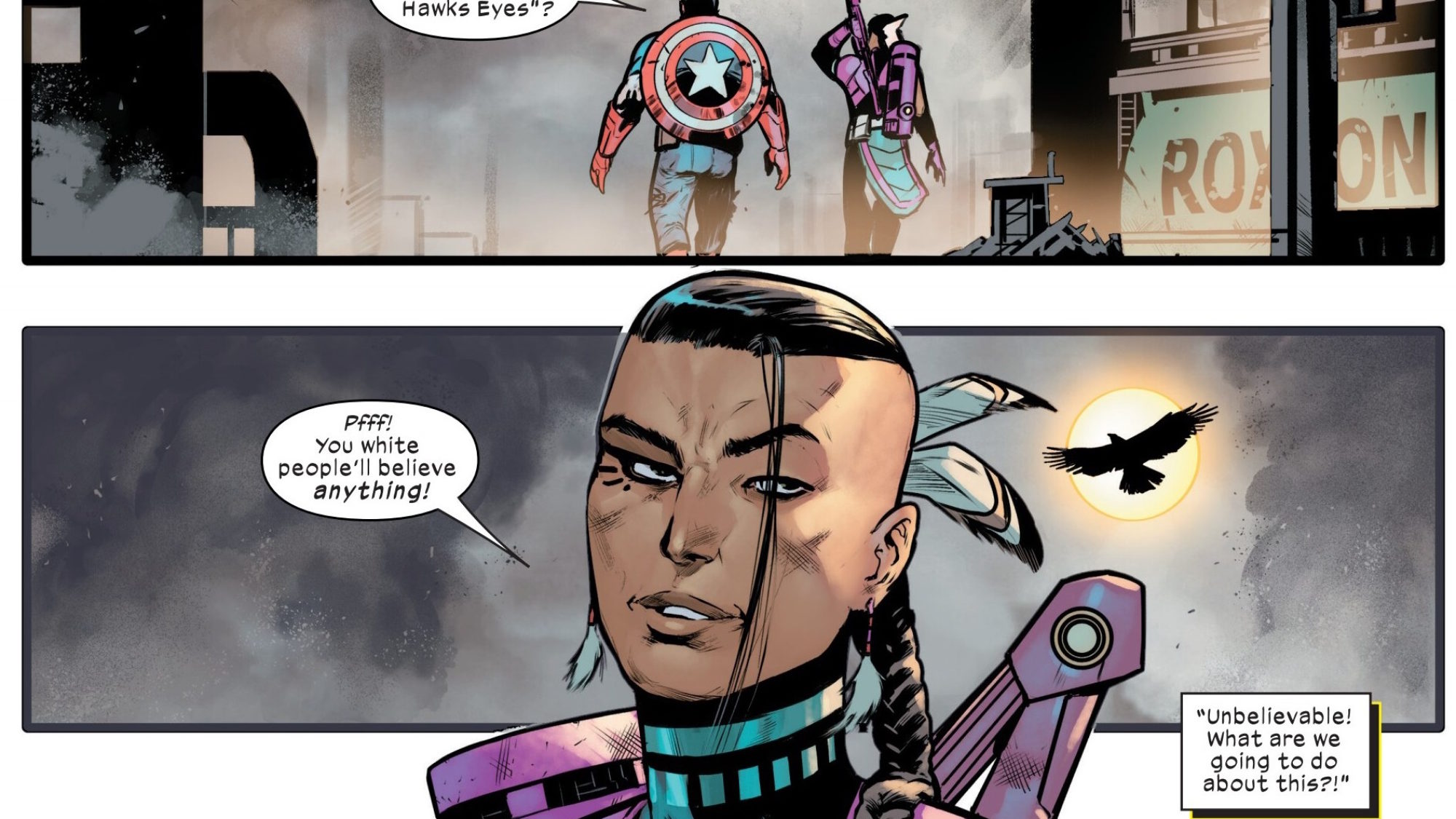 Deniz Camp Talks About Gender Of New Ultimate Hawkeye, Charlii Ramsey