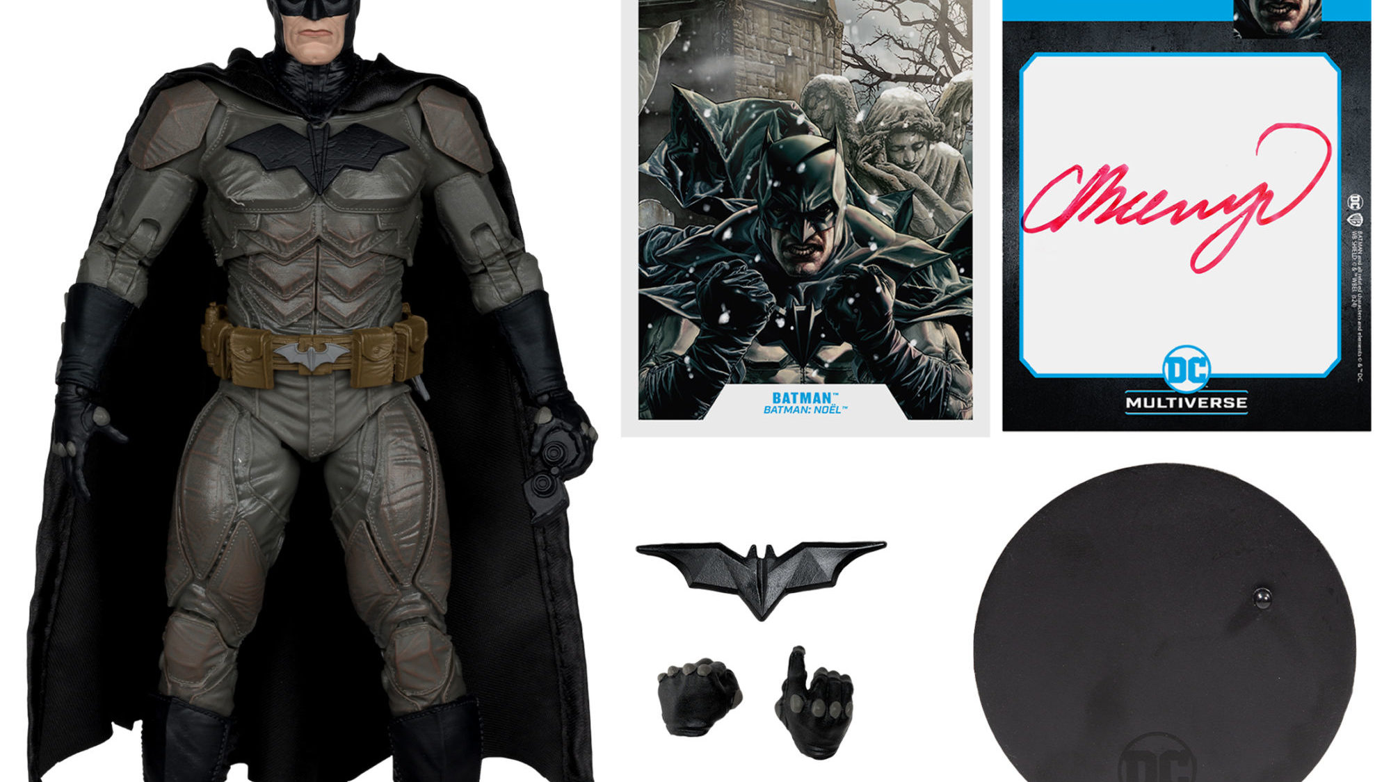 Batman: Noel Receives Autographed Gold Label from McFarlane Toys