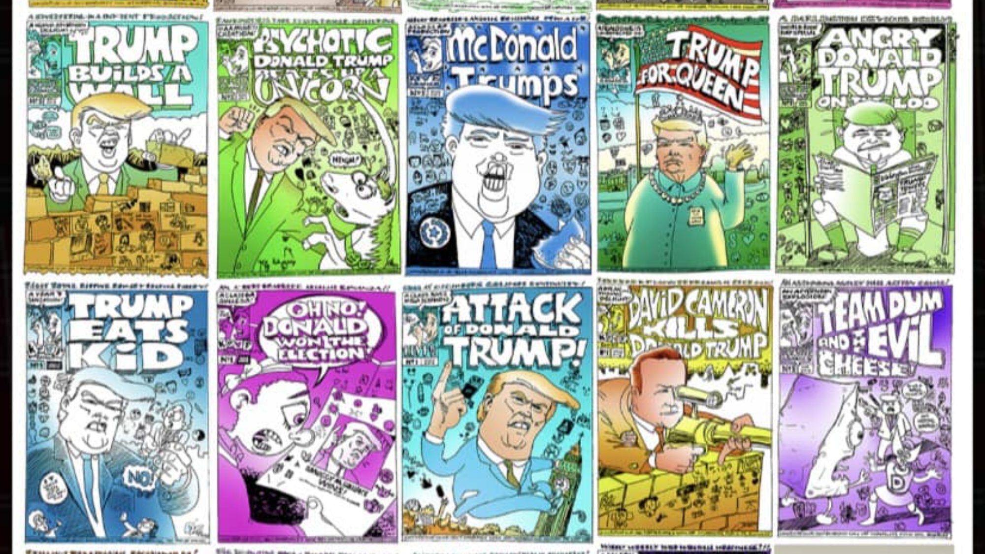 Comic Book Folk React To... Donald Trump's Presidential Victory