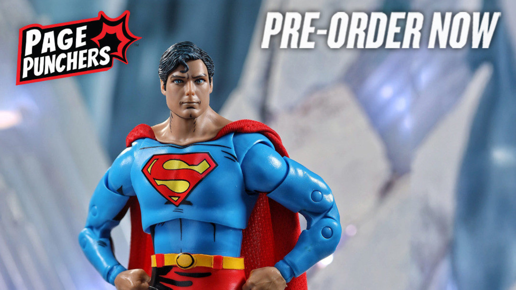 New Christopher Reeve DC Comics Superman 78’ Figure Coming Soon
