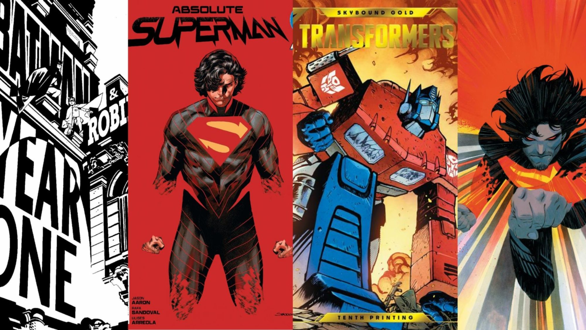 Printwatch: Absolute Superman, Batman & Robin, Transformers Printings