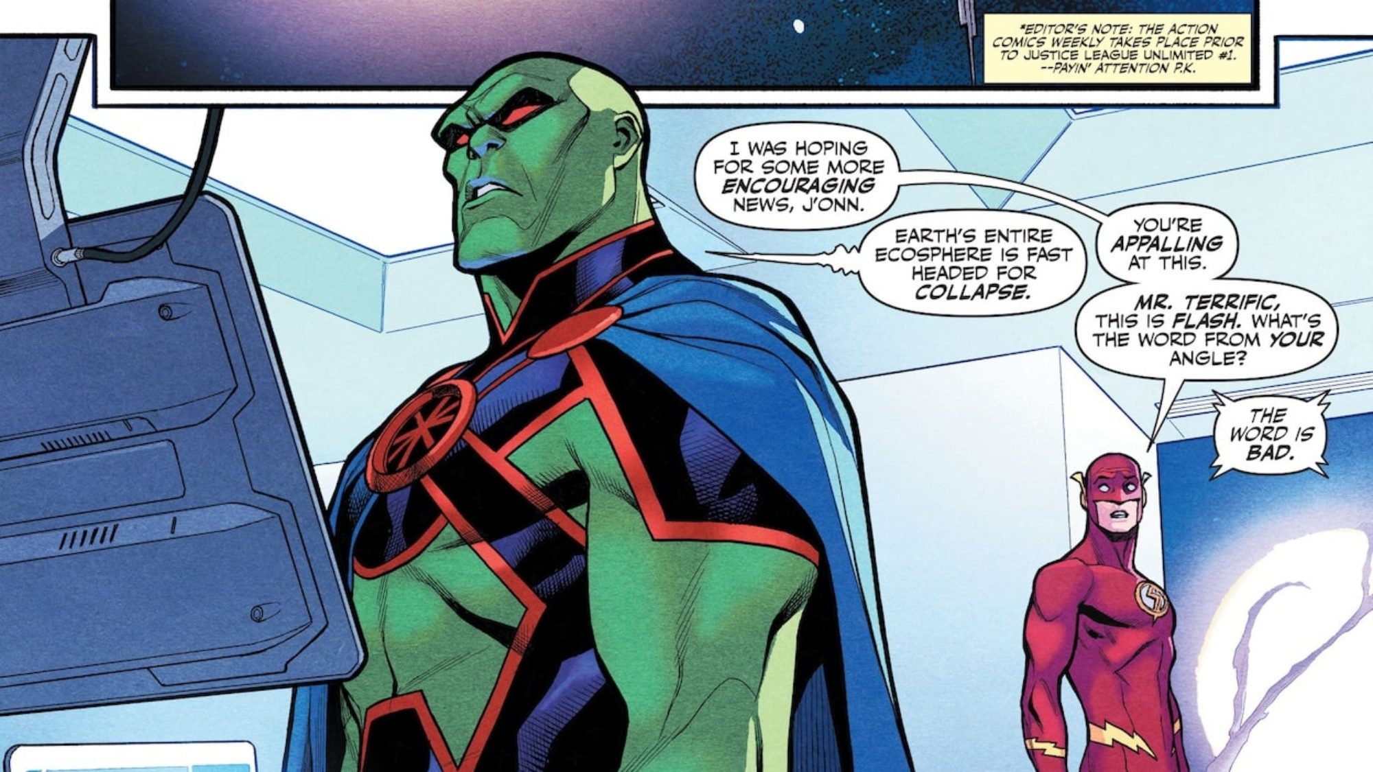 Action Comics #1077 Preview: Daddy Issues Aftermath