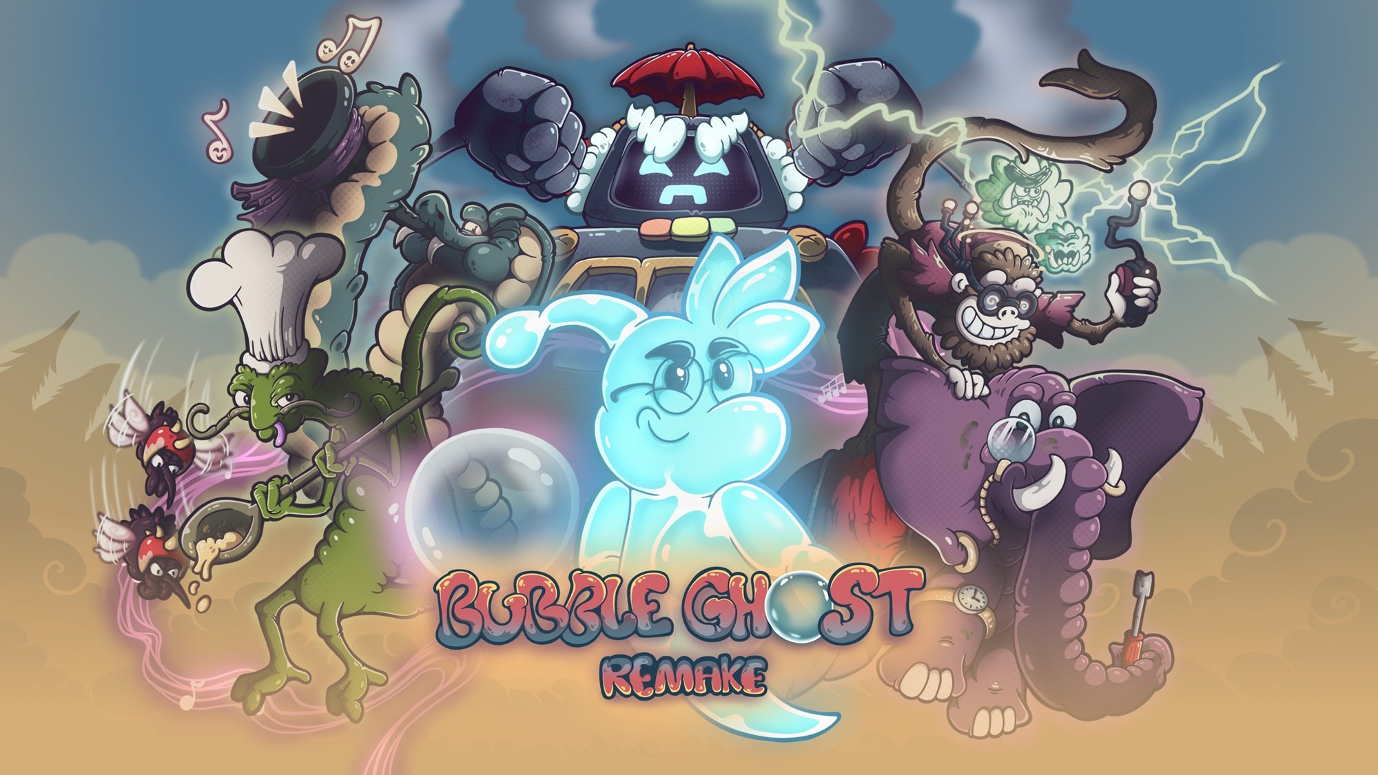 Bubble Ghost Remake Reveals New Physical Edition