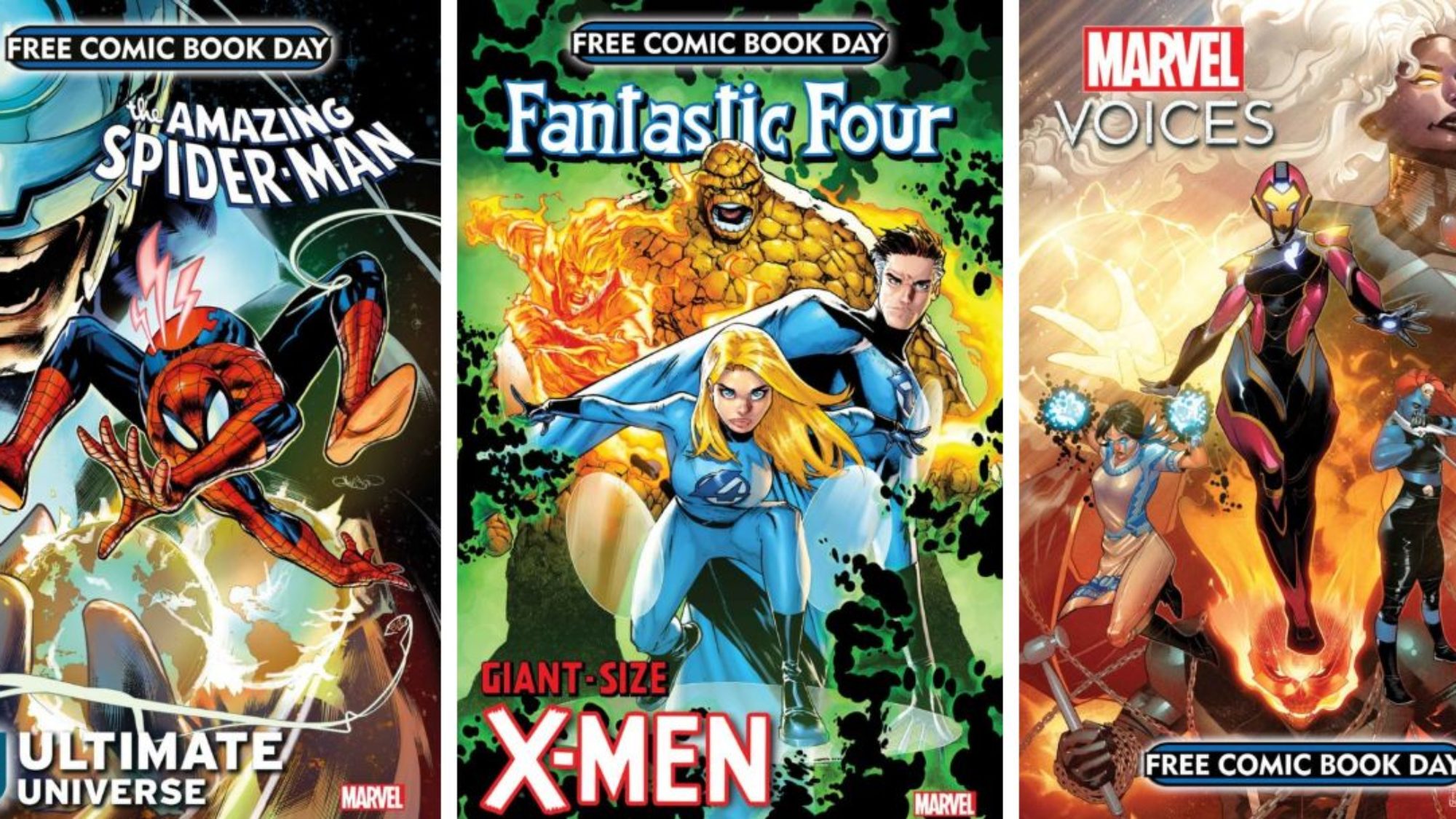 Fantastic Four, X-Men & Ironheart Get Free Comic Book Day From Marvel