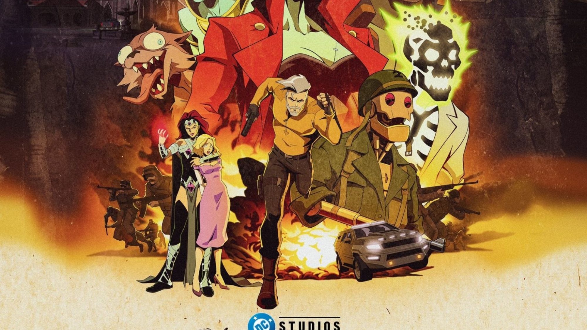 Creature Commandos: DC Studios Releases Key Art Poster, Ep. 1 Images