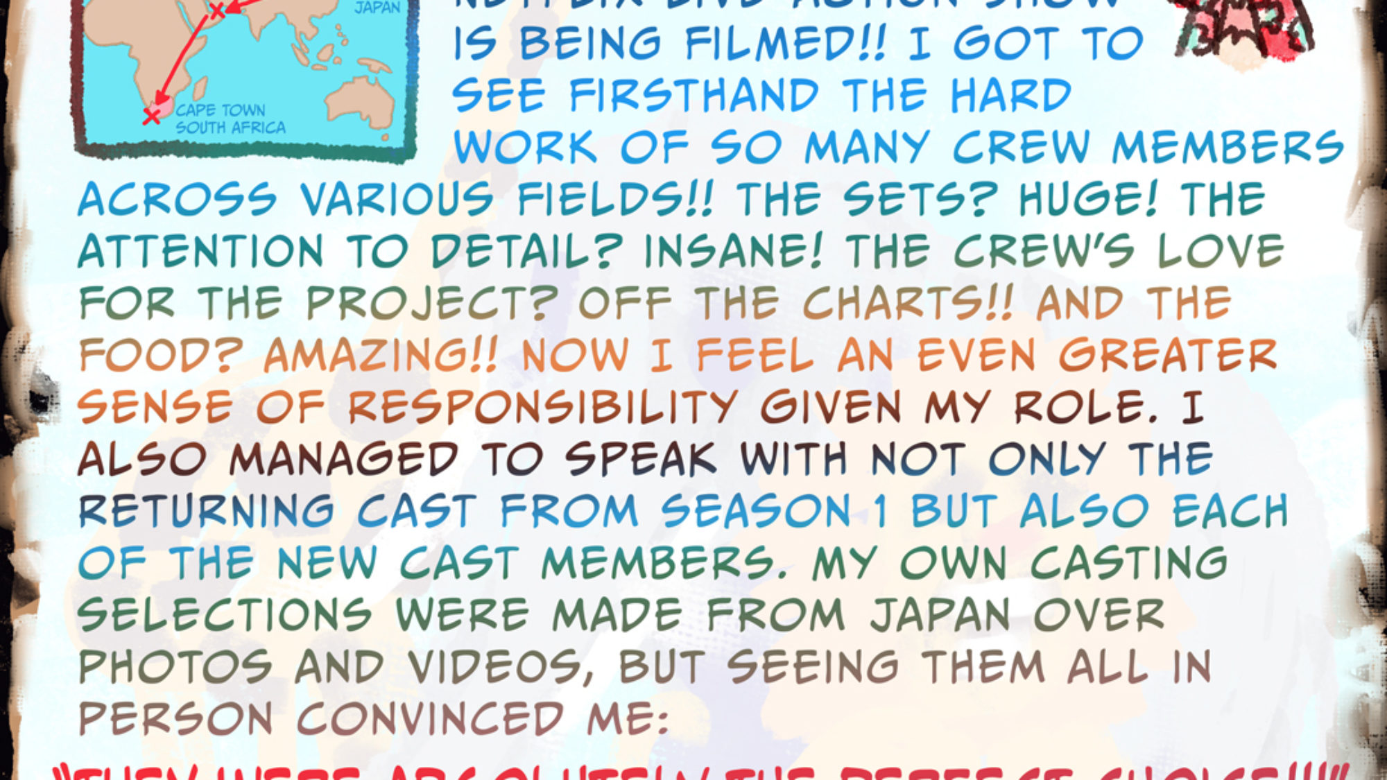 One Piece Creator Checks Out Season 2 Filming, Offers Update