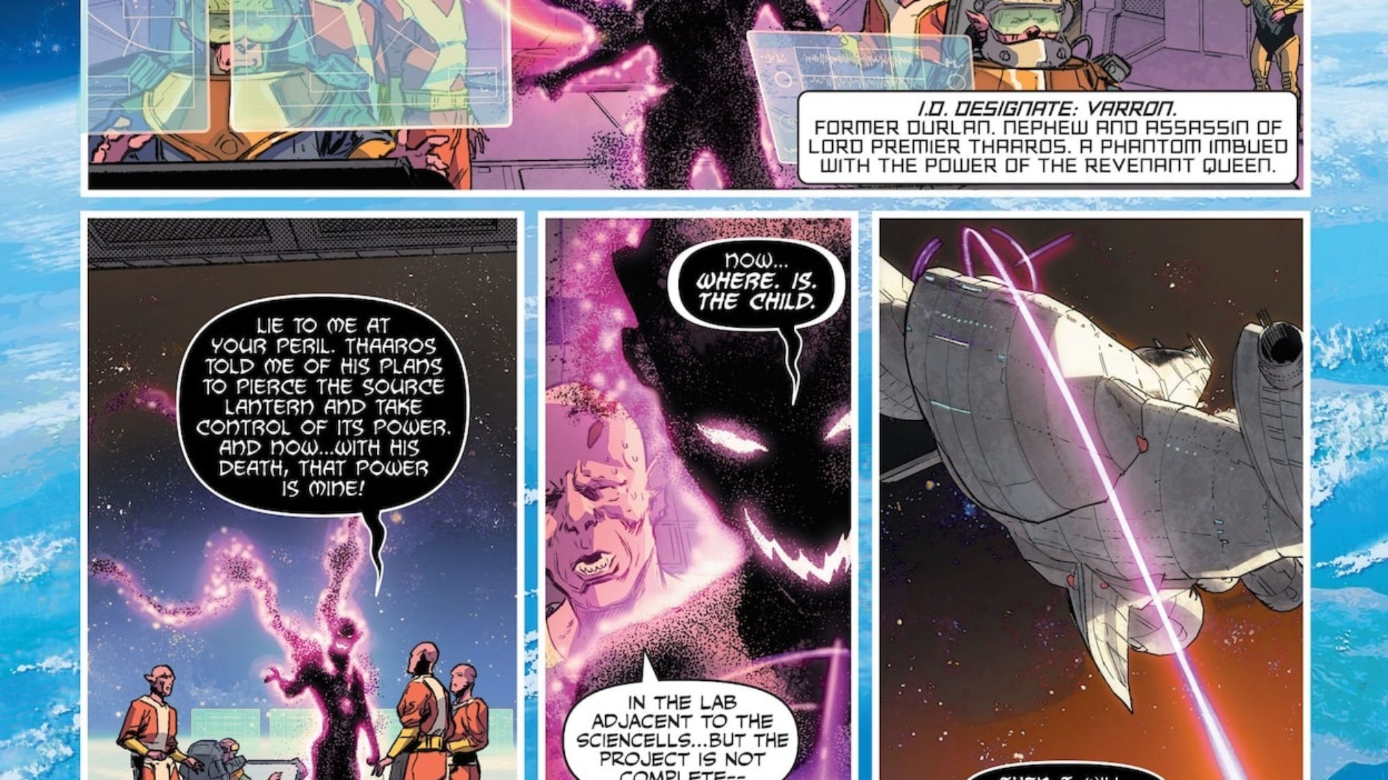Green Lantern #17 Preview: Oa's Defense Goes Cosmic