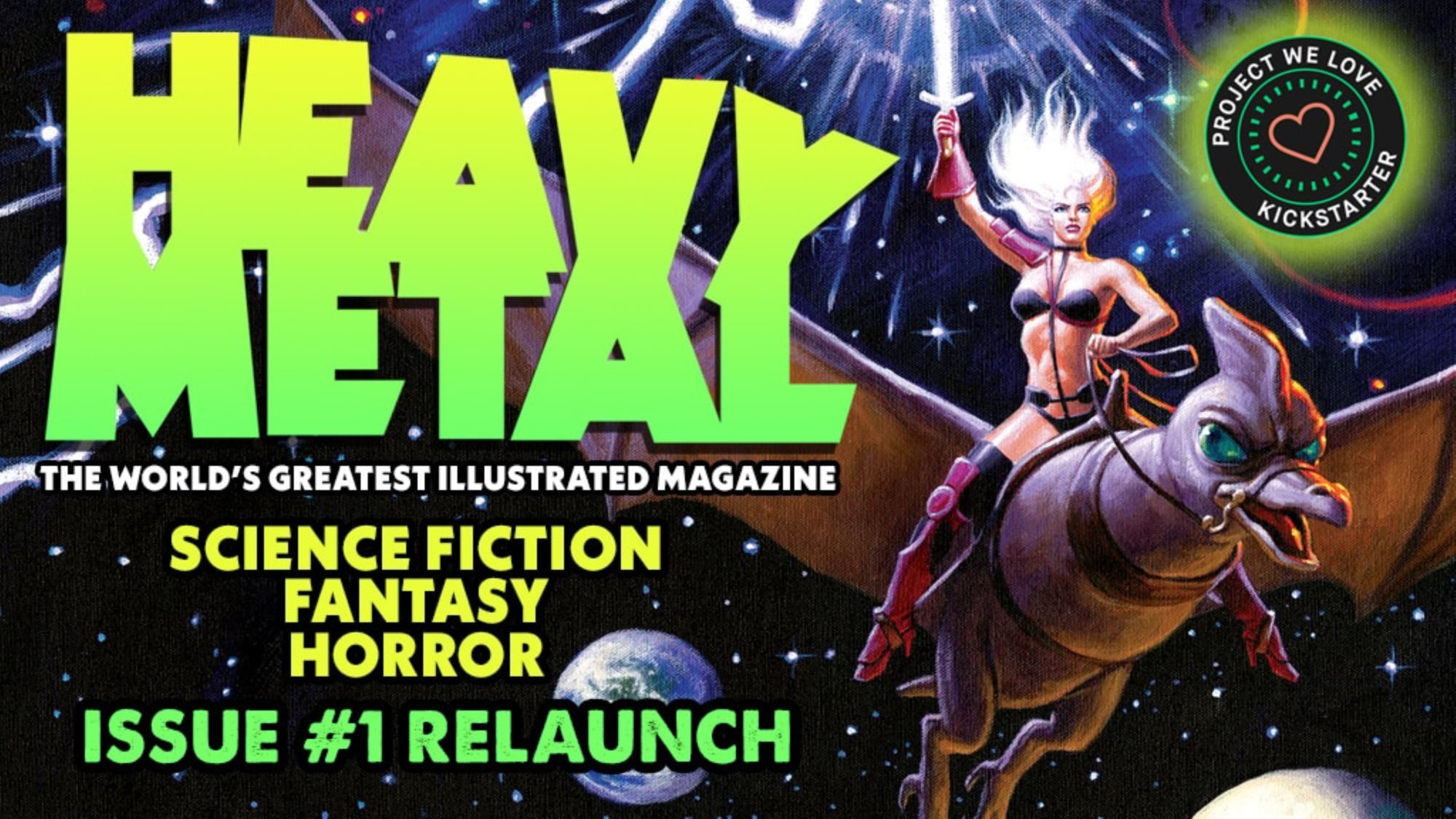 Details For A New Heavy Metal Magazine #1, Now On Kickstarter