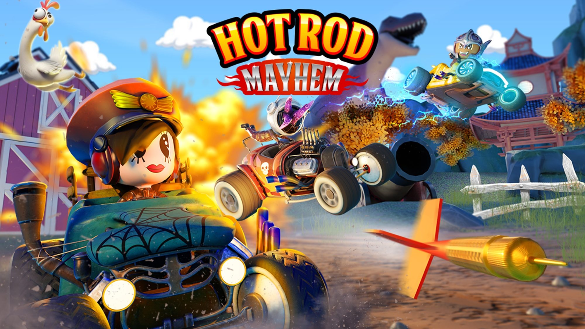 Hot Rod Mayhem Reveals Steam Next Fest Demo On The Way