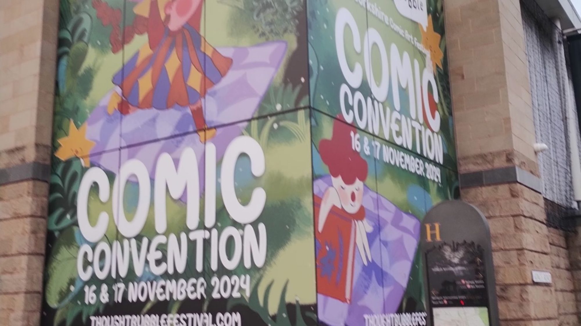 From One Side Of Thought Bubble Comic Con 2024 To The Other (Video)