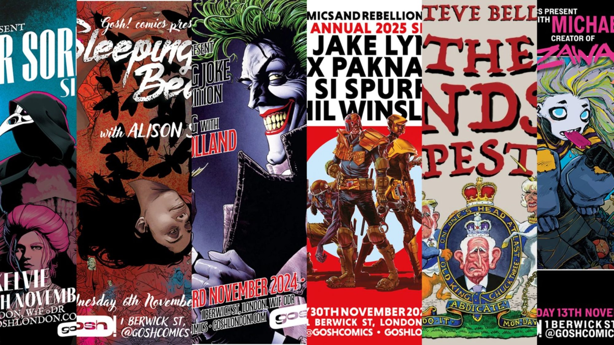 Things To Do In London If You Like Comics in November 2024