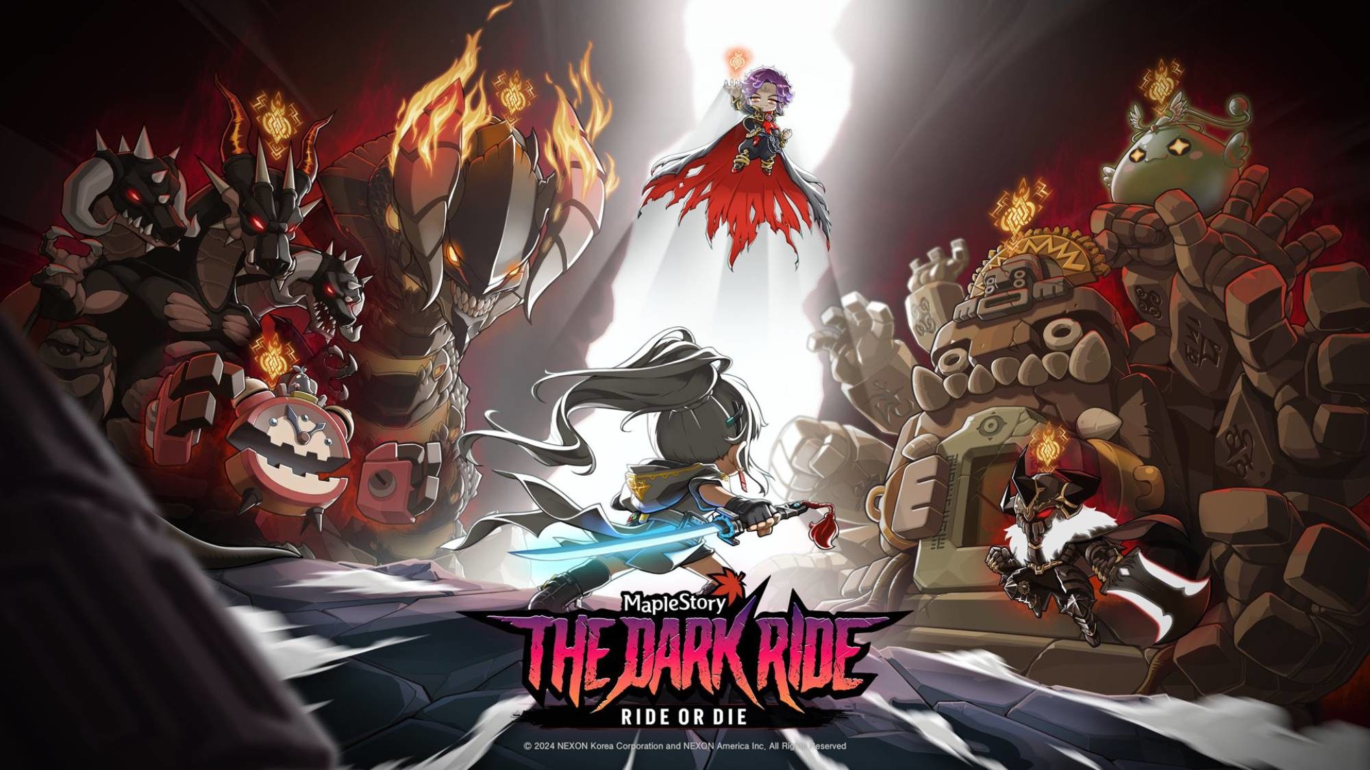 MapleStory Launches First Half Of Winter Update, The Dark Ride