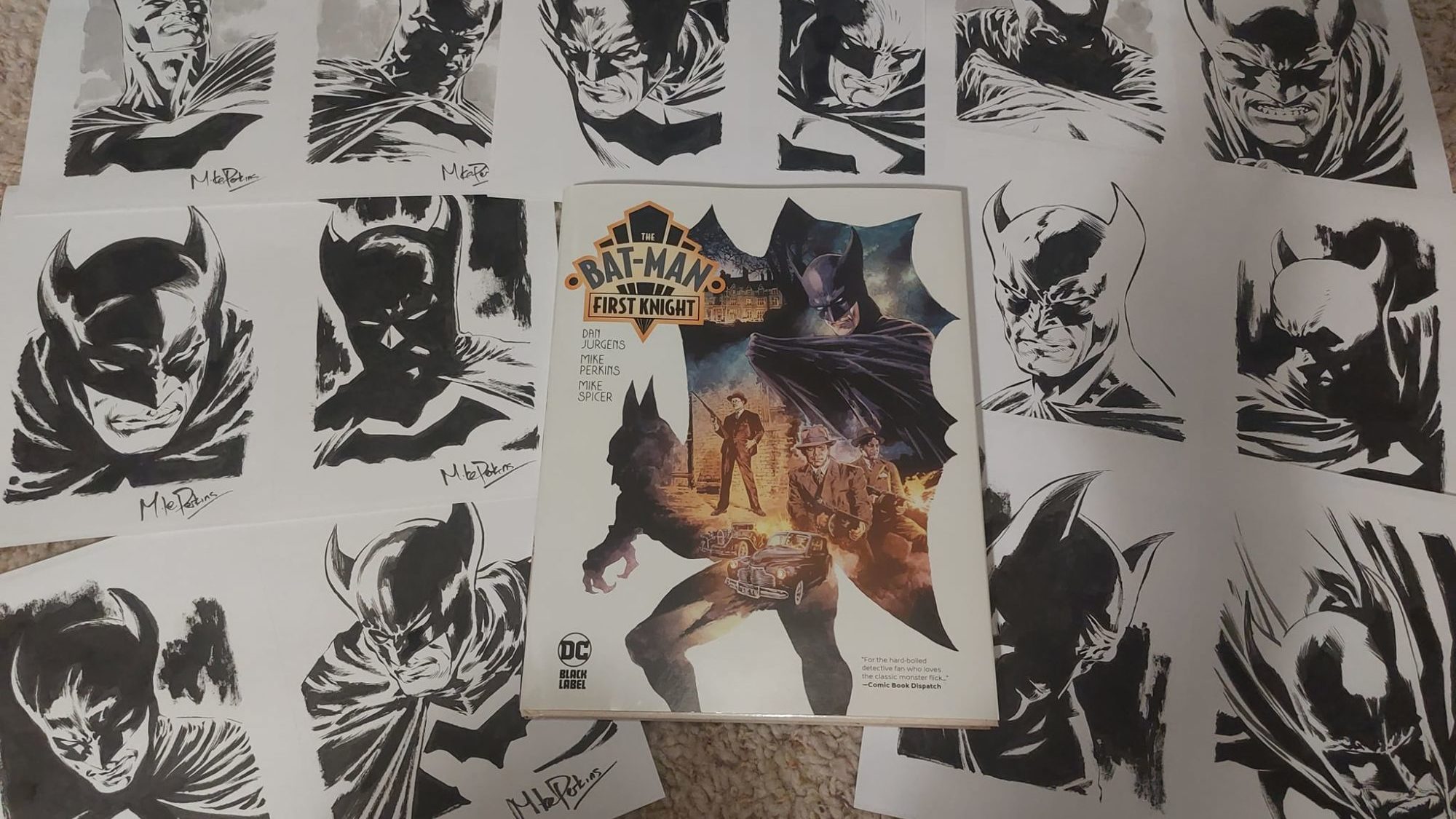 Mike Perkins Draws The First Knight For Thought Bubble