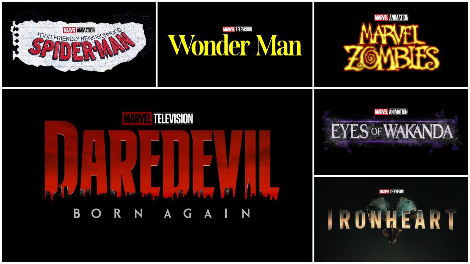 Daredevil, Eyes of Wakanda & More Marvel High-Res Title Key Art