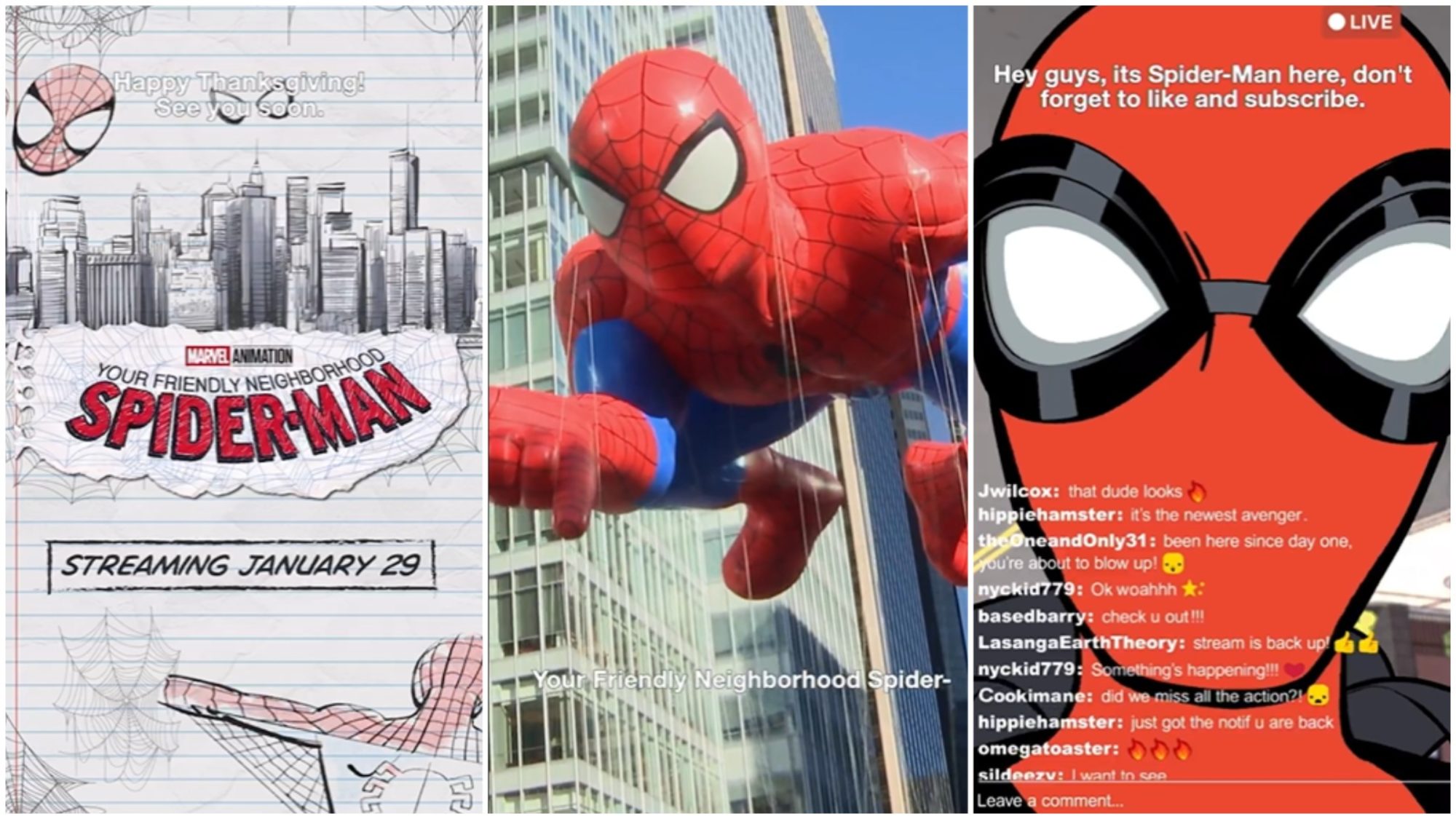 Your Friendly Neighborhood Spider-Man Has a Quick Message for You
