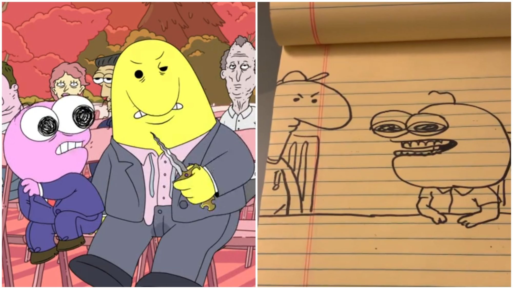 Smiling Friends Offers Looks at Charlie & Pim During Pre-Season 1 Days