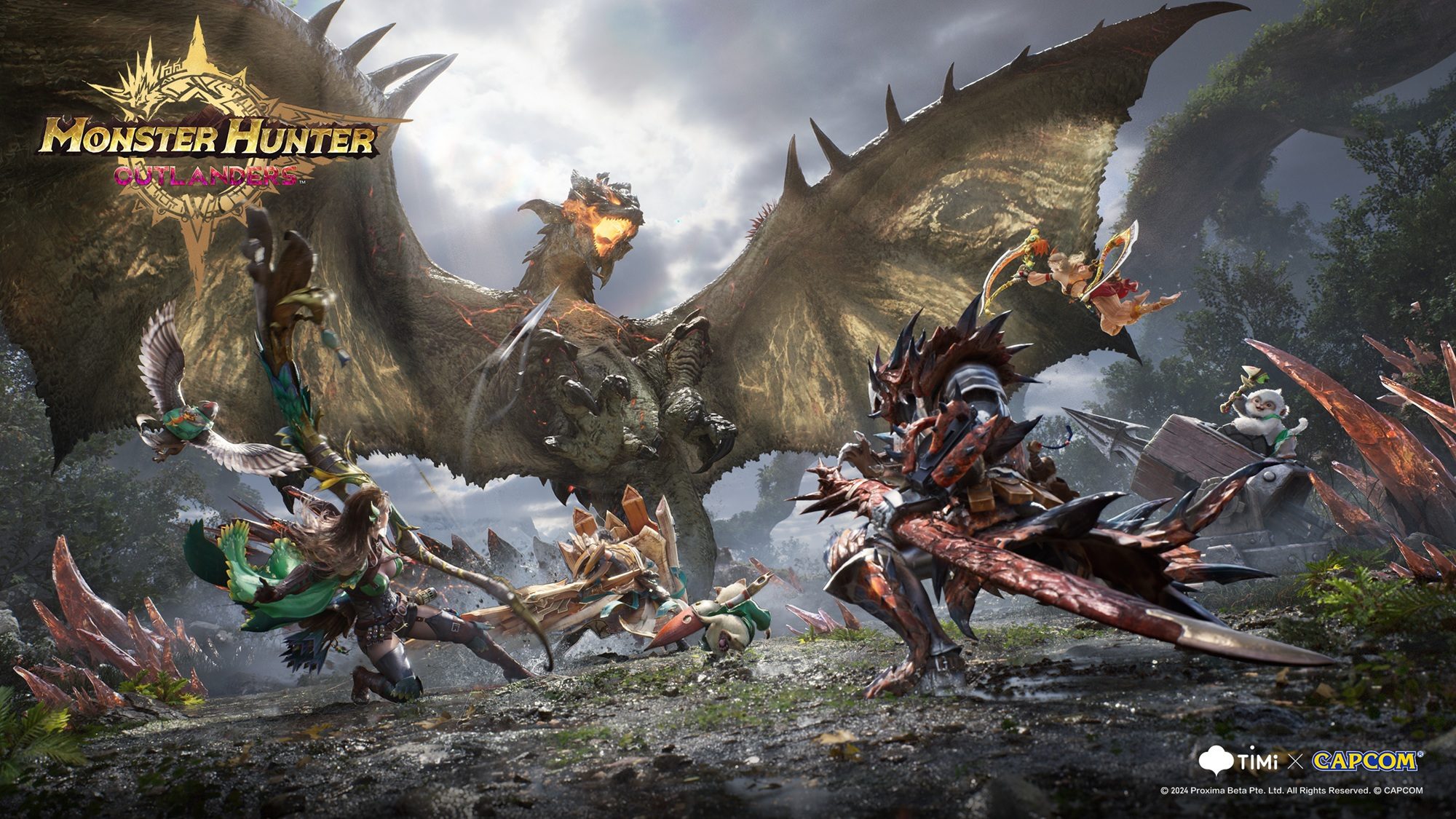 Monster Hunter Outlanders Announced For Mobile Platforms