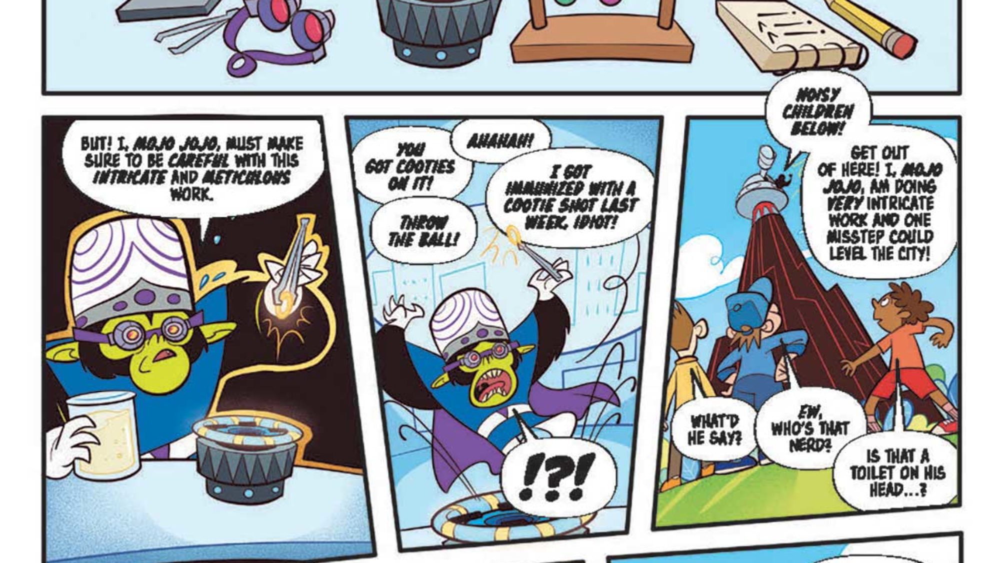 Powerpuff Girls #5 Preview: Mojo Jojo's Moon Misadventure