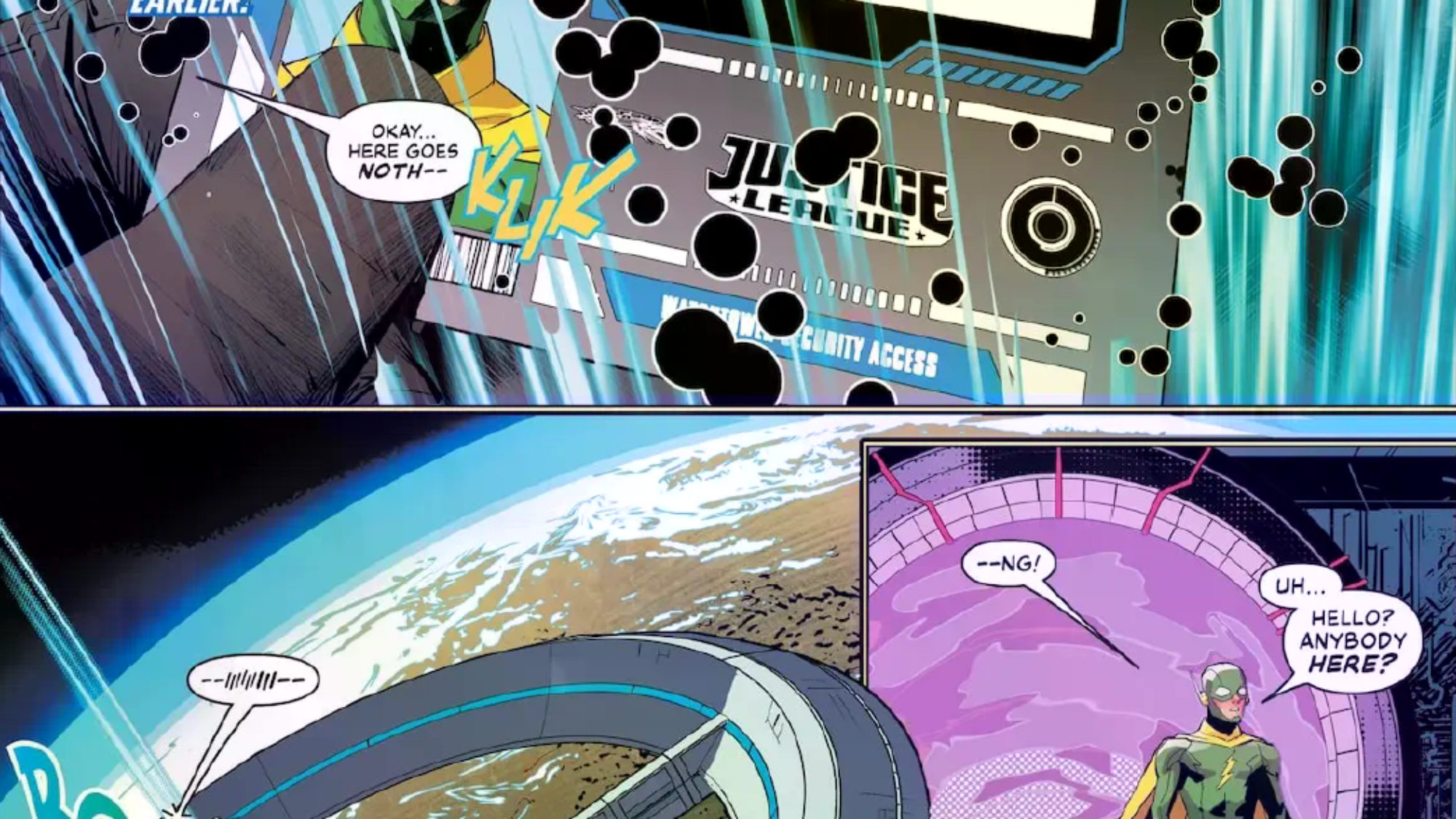 Air Wave Joins The Justice League Unlimited For How Long? (Spoilers)