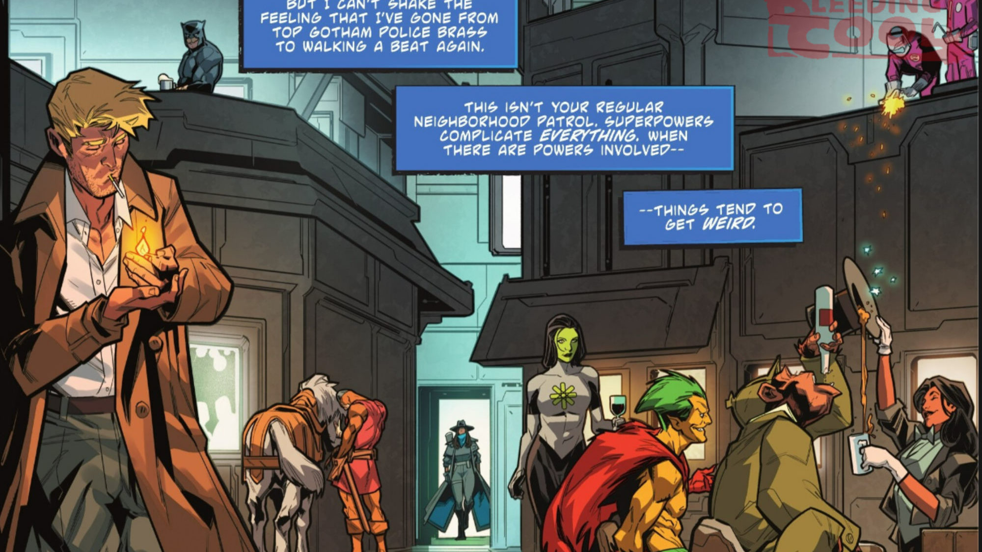 Superman, The Justice League Watchtower & The Phantom Zone (Spoilers)