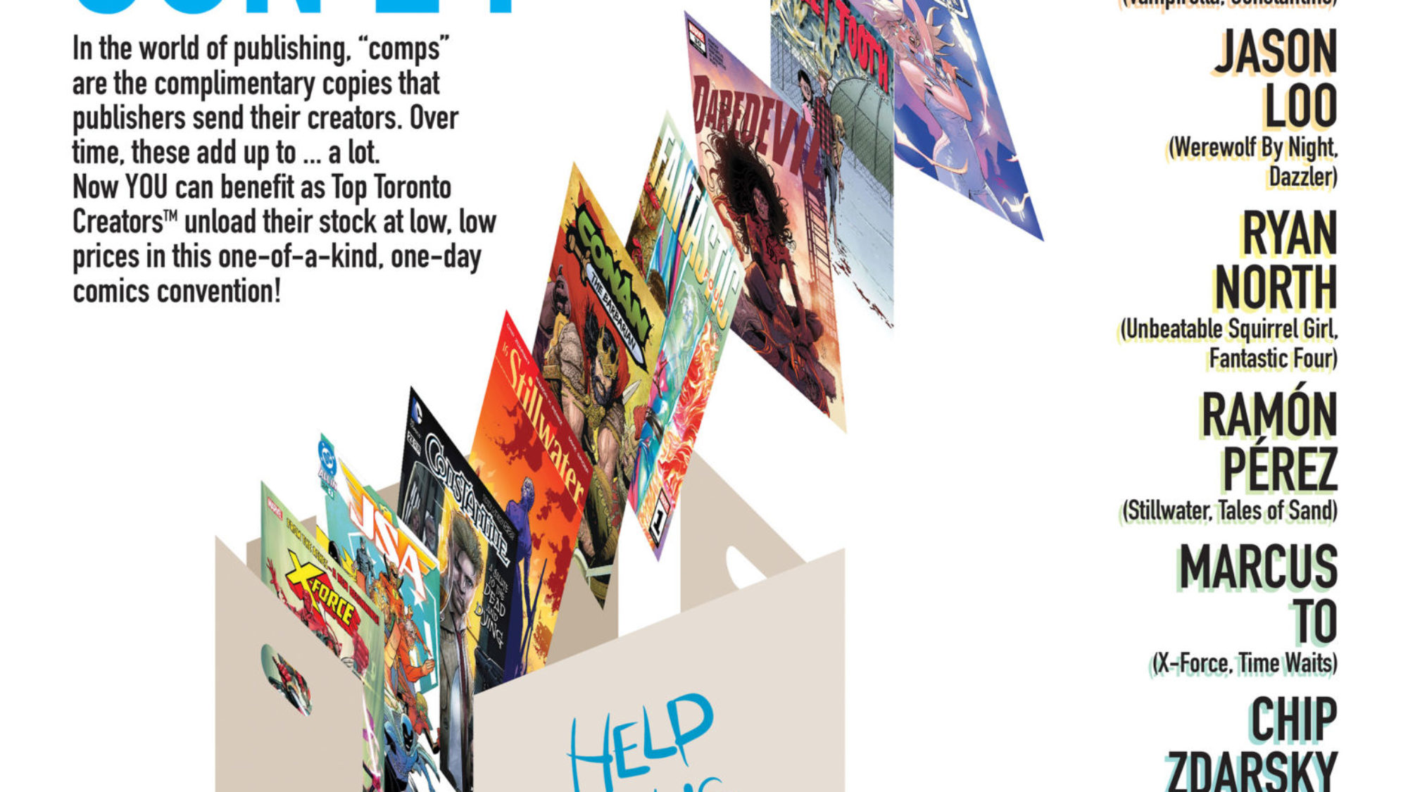 Chip Zdarsky Launches A New Kind Of Comic Con To Get Rid Of Comps