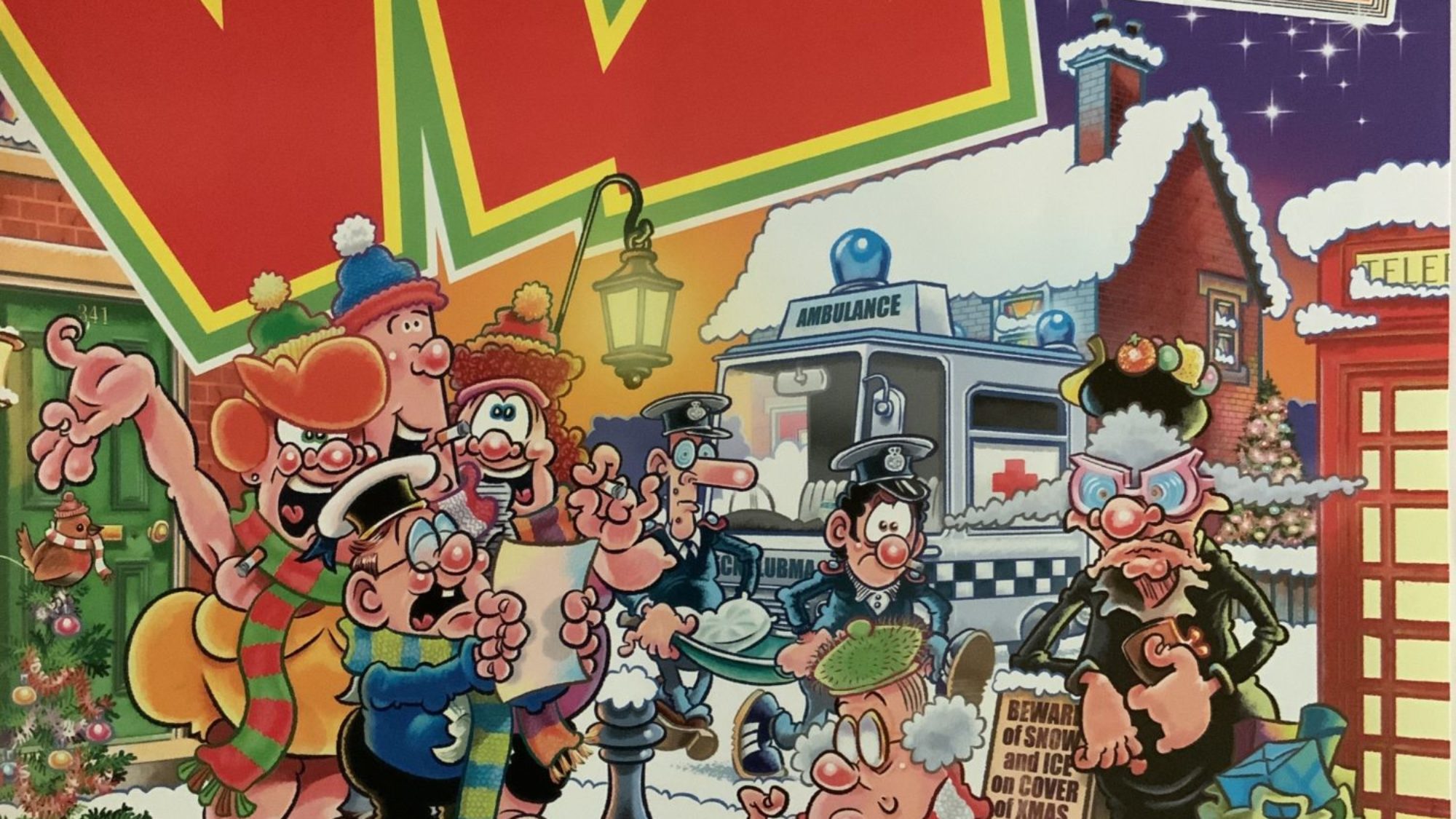 Viz Comic Do A "Giles" Christmas Calendar... Except It's "Piles"