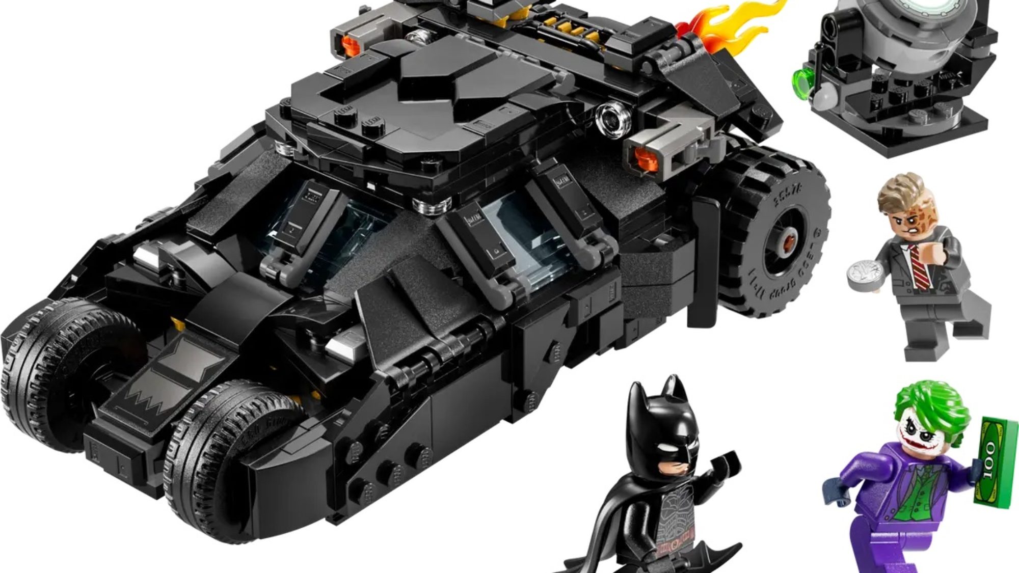 Conjunto Lego Batmovel Lego DC Perseguicao De Batmovel: Batman VS.