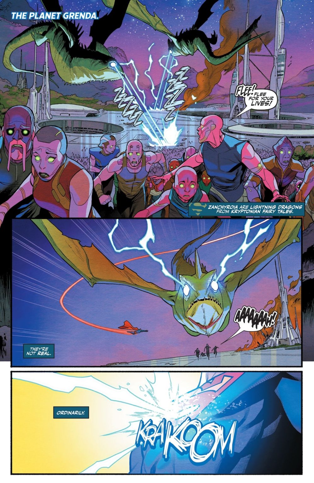 Action Comics #1080 Preview: Phantom Zone Punch-a-Palooza