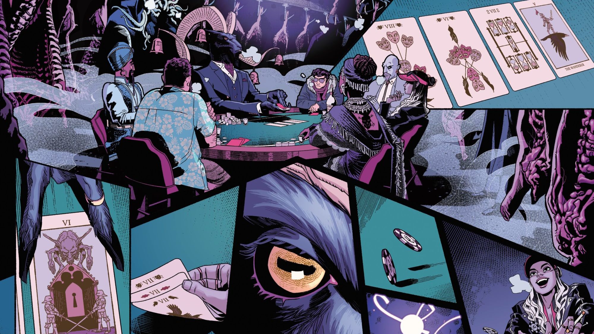 Cullen Bunn & Zamudio Launch Arcana Royale from Dark Horse Comics