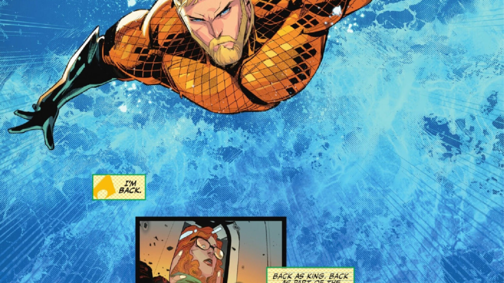 Aquaman #1 by Jeremy Adams and John Timms - A Lettered Preview
