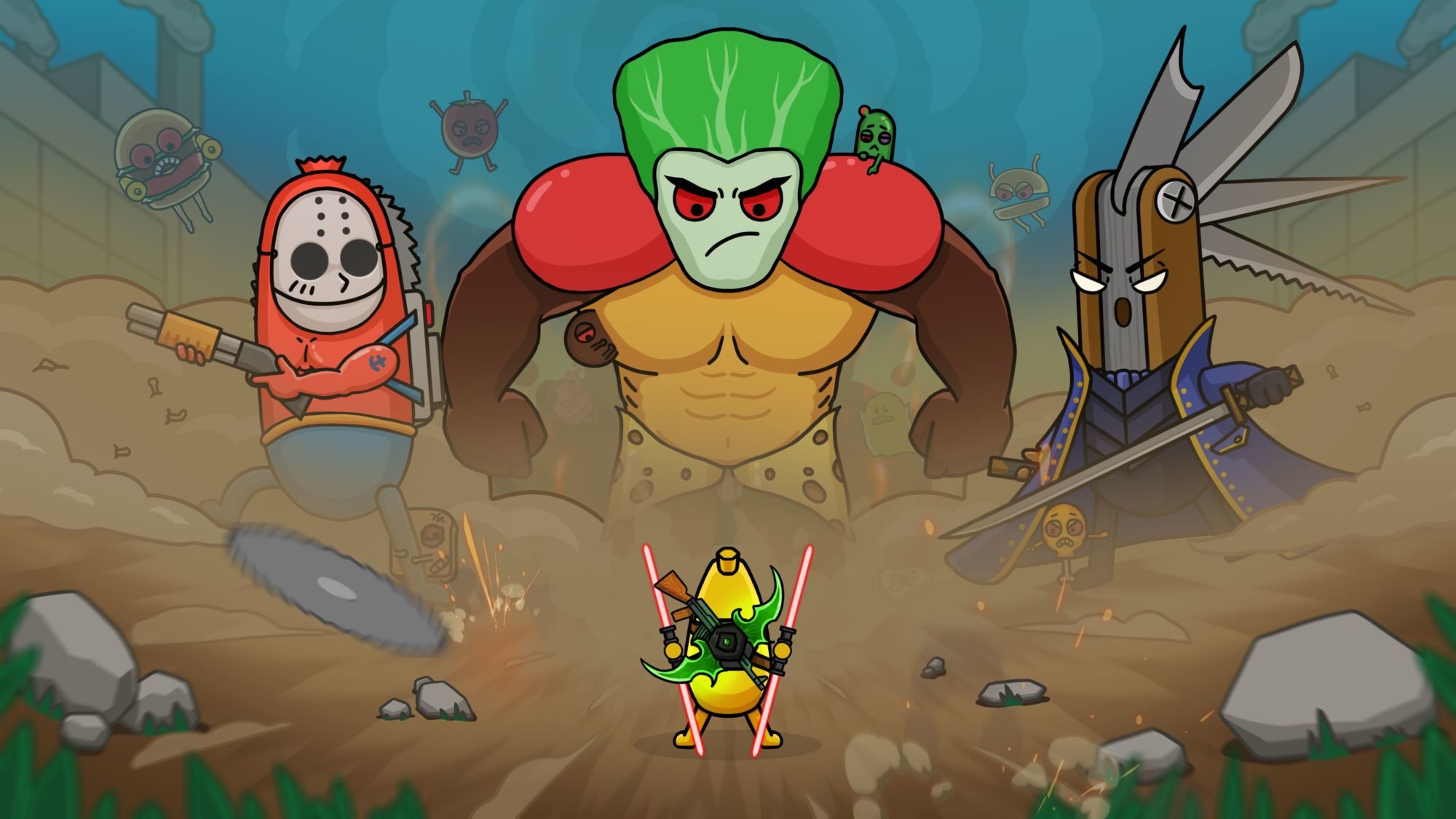 Charotic Survival Roguelike Game Bronana Has Been Released