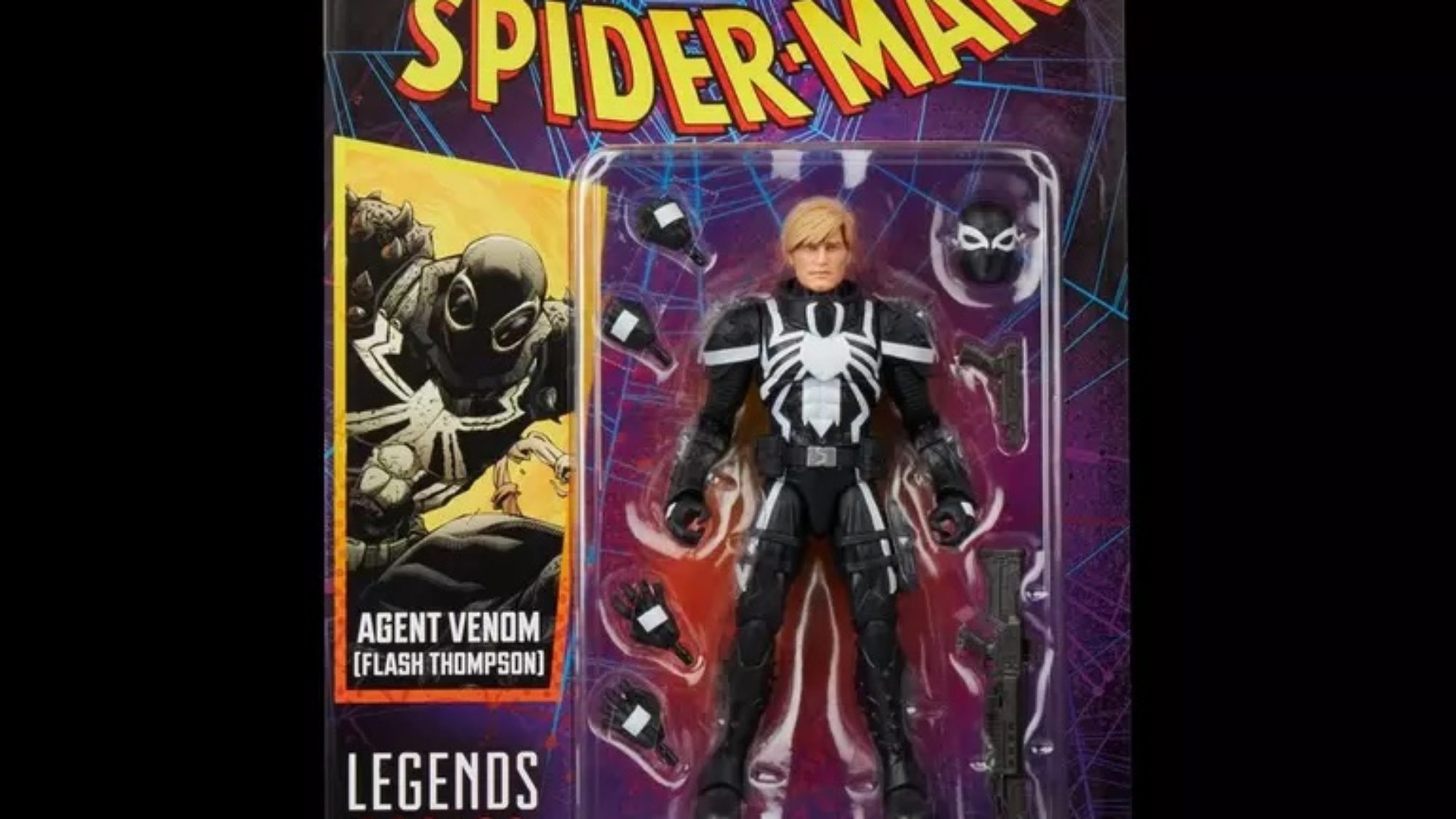Agent Venom Returns to Hasbro with New Spider-Man Marvel Legends