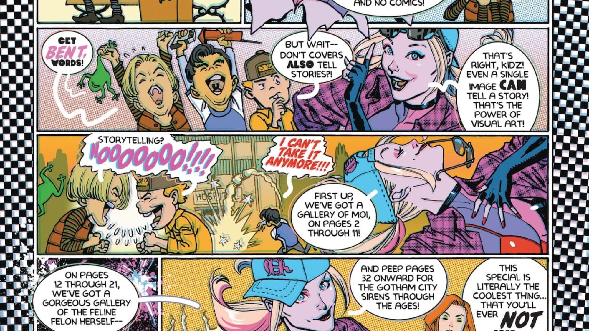Gotham City Sirens Uncovered #1 Preview: Who Needs Story Anyway?