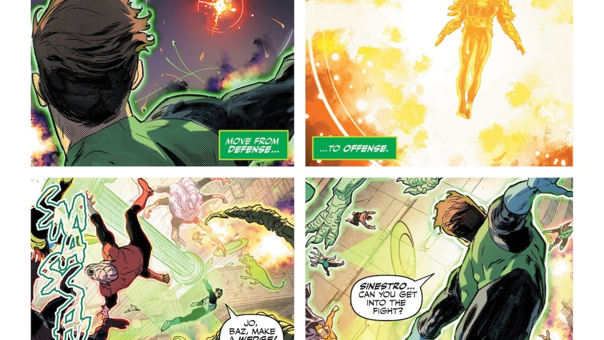 Green Lantern #18 Preview: Oa's Insurance Rates Skyrocket
