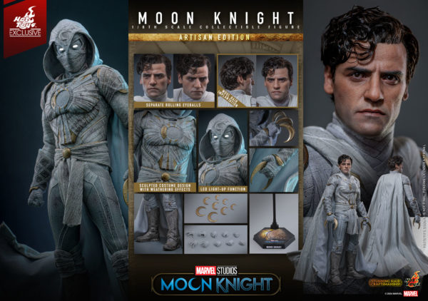 Exclusive Artisan Edition Moon Knight 1/6 Figure Revealed by Hot Toys